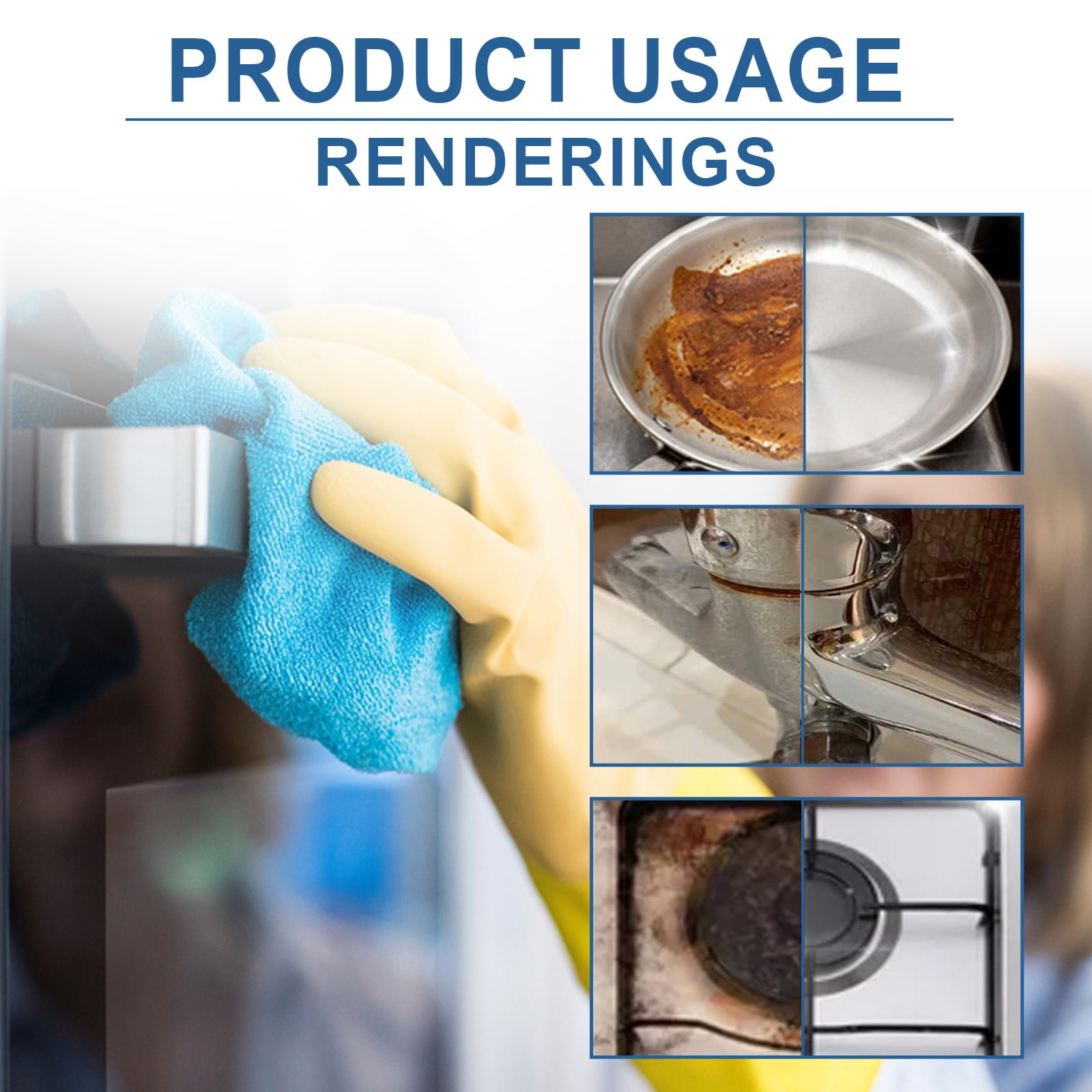 Generic 120ml Spray All Purpose Cleaner Spray Foam Cleaner Foam Spray ...