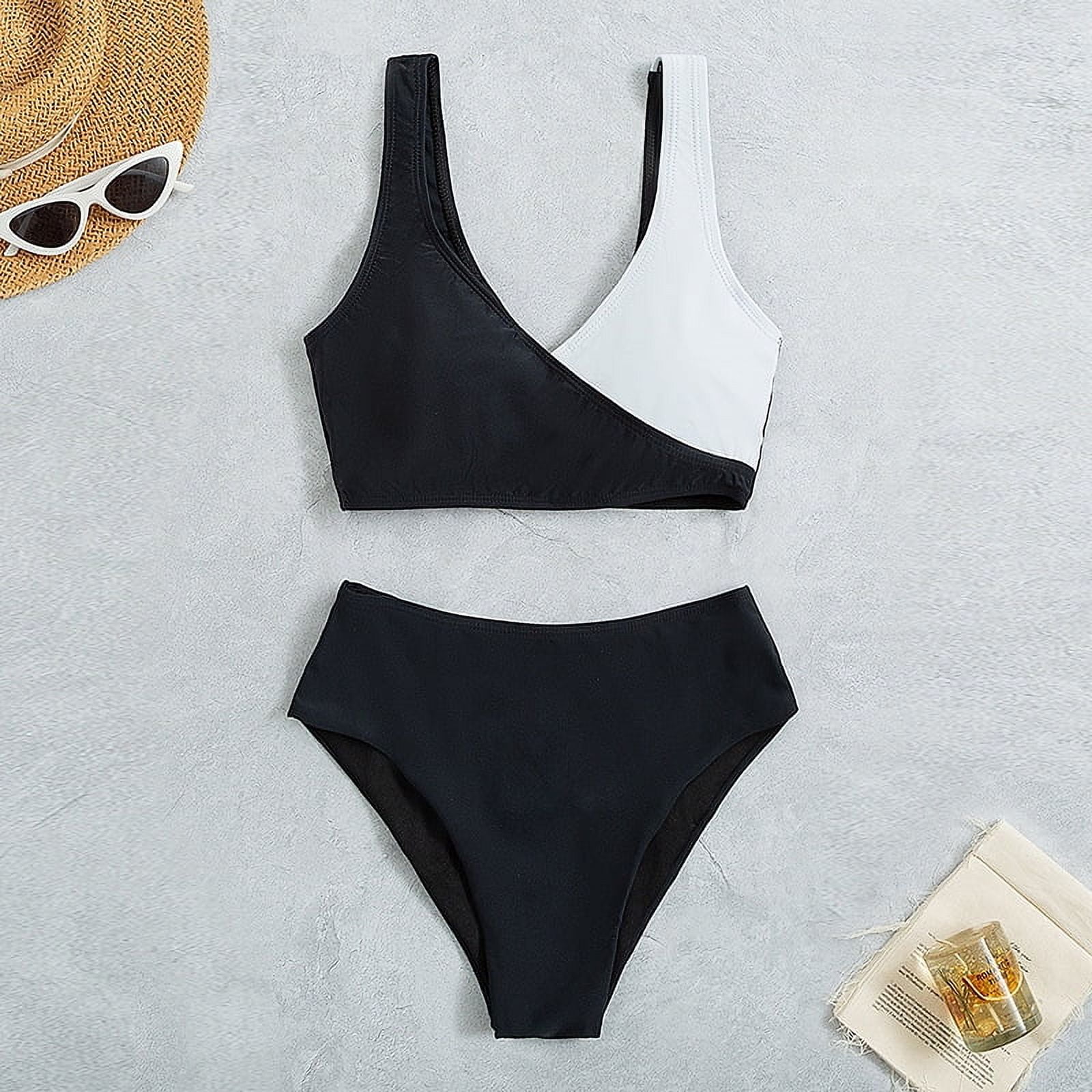 Generic 2025 New Color Matching Sexy Bikini Split Swimsuit Women Beach ...