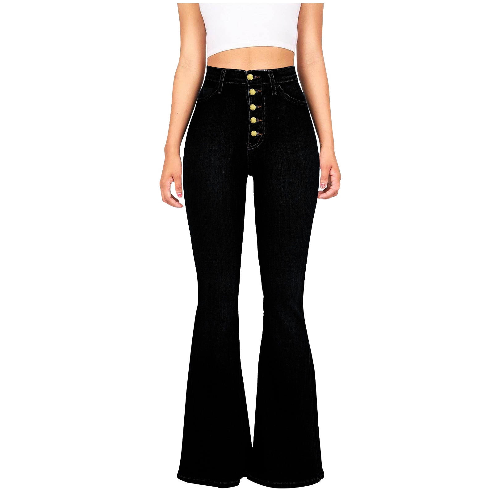 Generic 2025 Popular Women's Jeans Women's Slim Fit High Waist Package ...