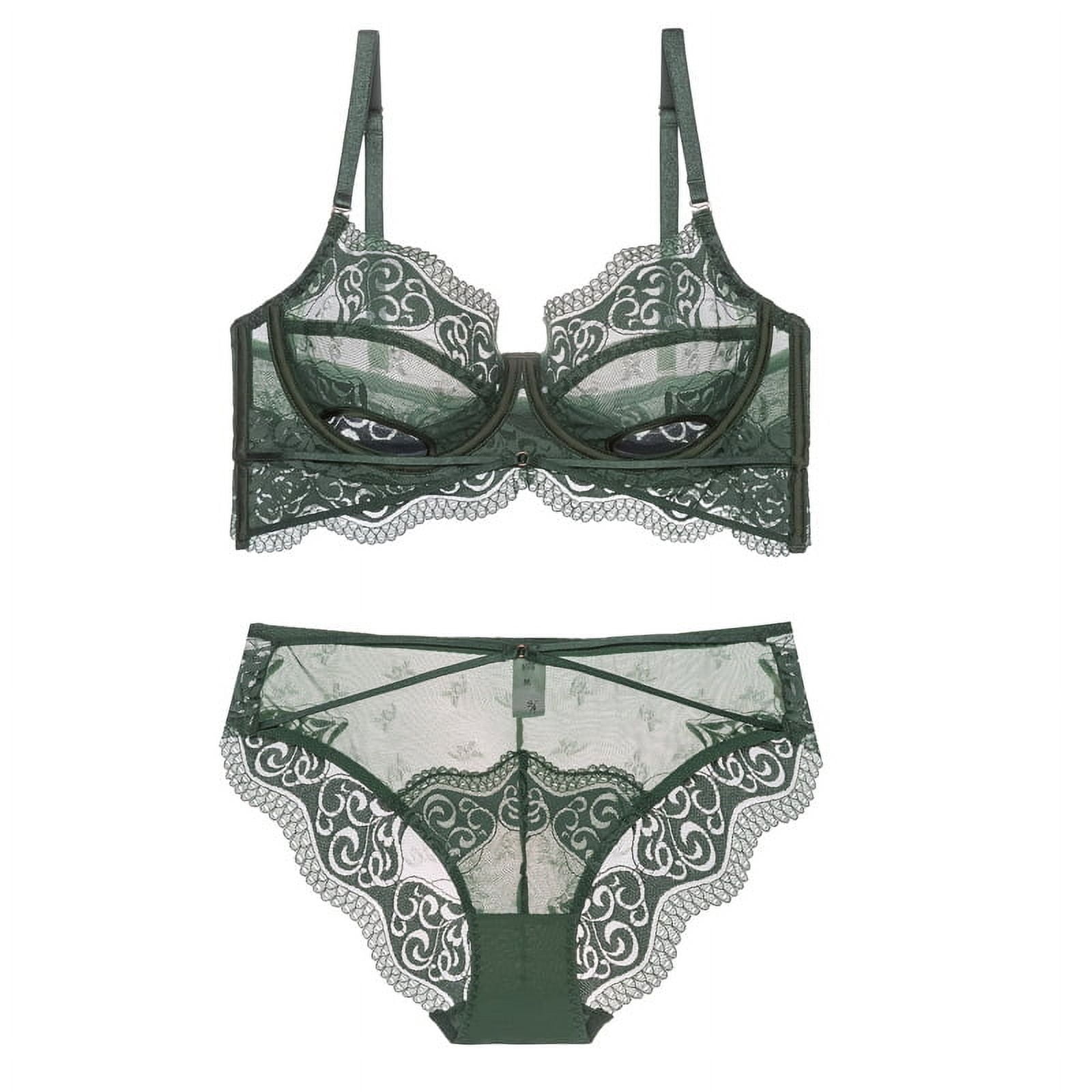 Generic 2025 Spring/Summer New Ultra-Thin Lace Bra Suit plus Size Big ...