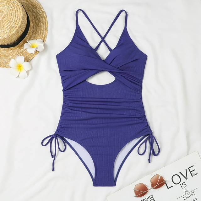 Generic 2025 Summer New Sports One-Piece Hot Spring Swimsuit Female ...