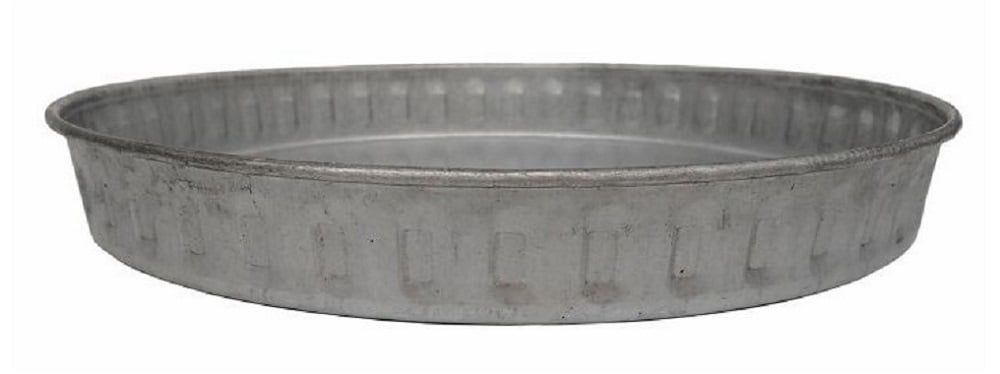 Generic Durable Galvanized Steel Utility Pan, 1 Gallon Capacity, Farm ...