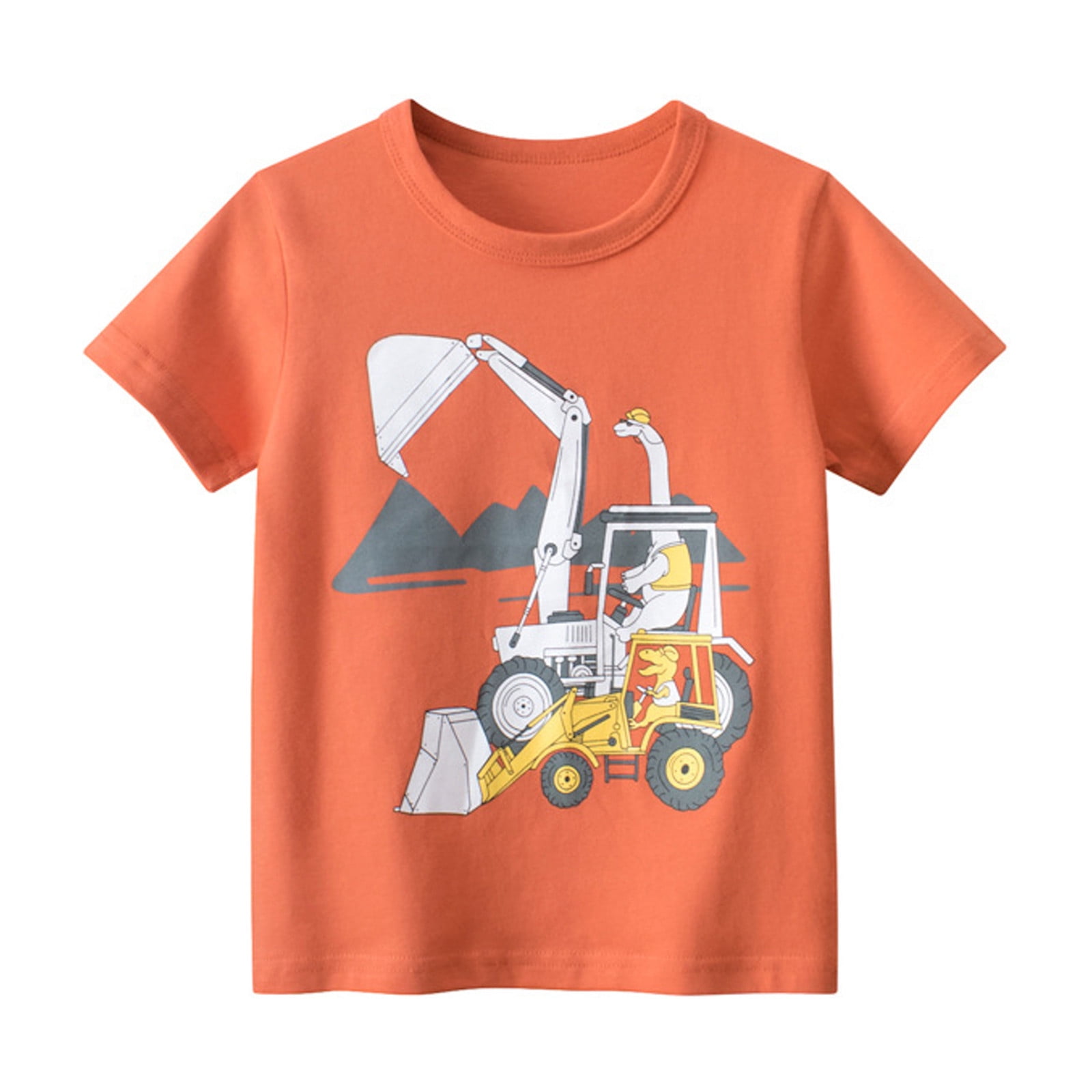 Generic 2t boys shirts Summer Toddler Boys Girls Short Sleeve Cartoon ...