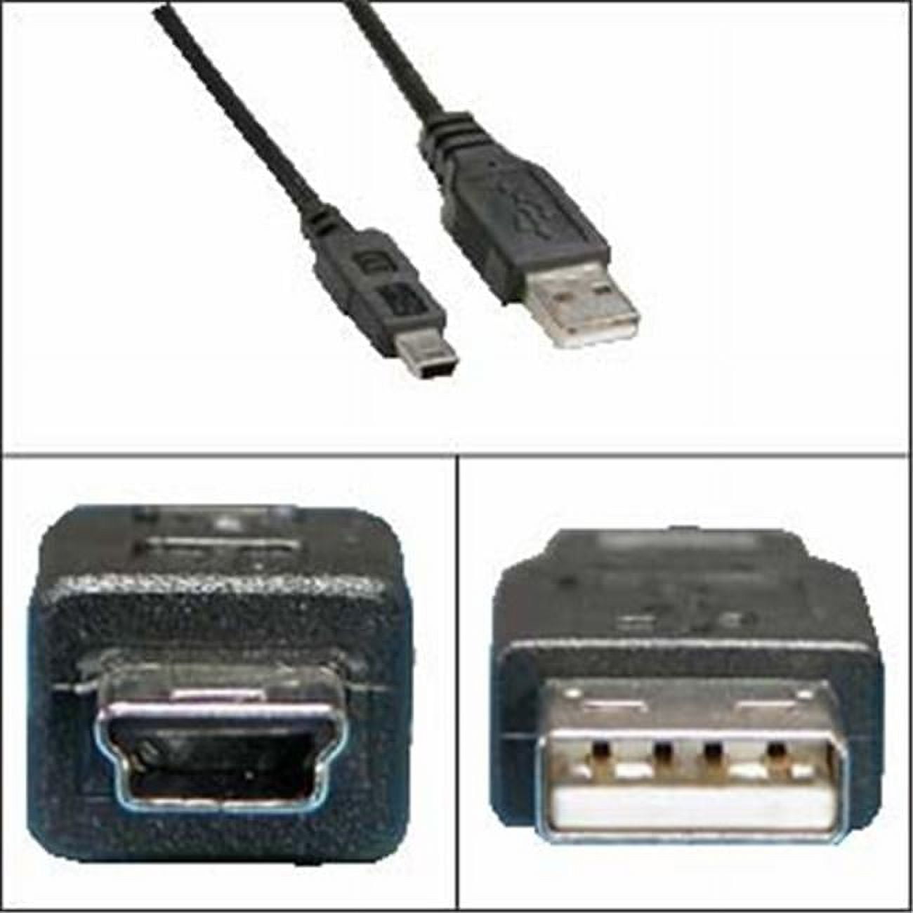 Generic 3 ft. Type A Male to 5 Pin Mini-B Male, USB 2.0 Cable - Walmart.com
