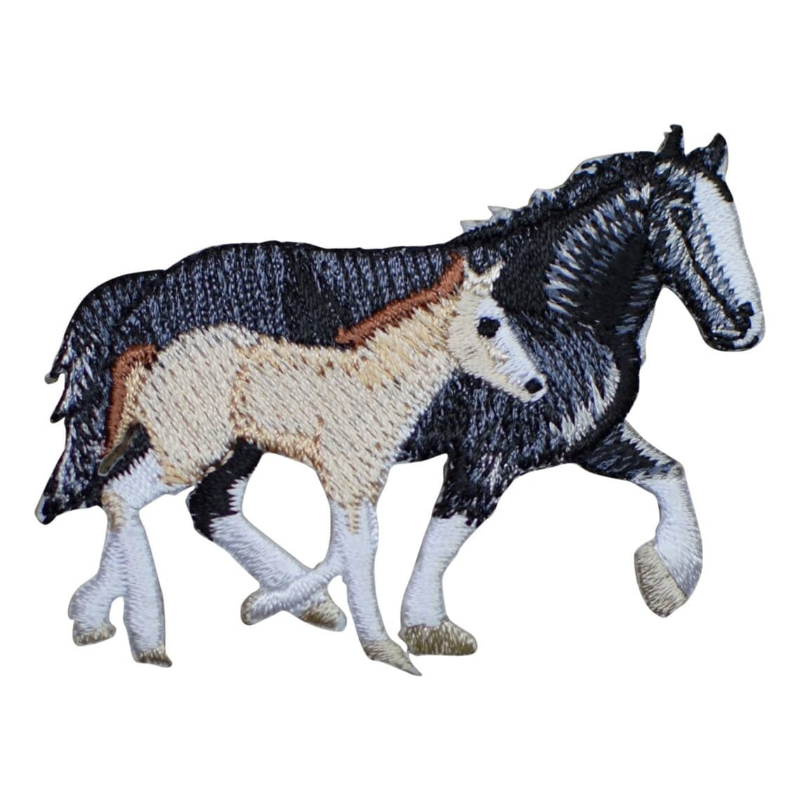 Generic 4 Inch Horse Embroidered Sew Patch - Walmart.com