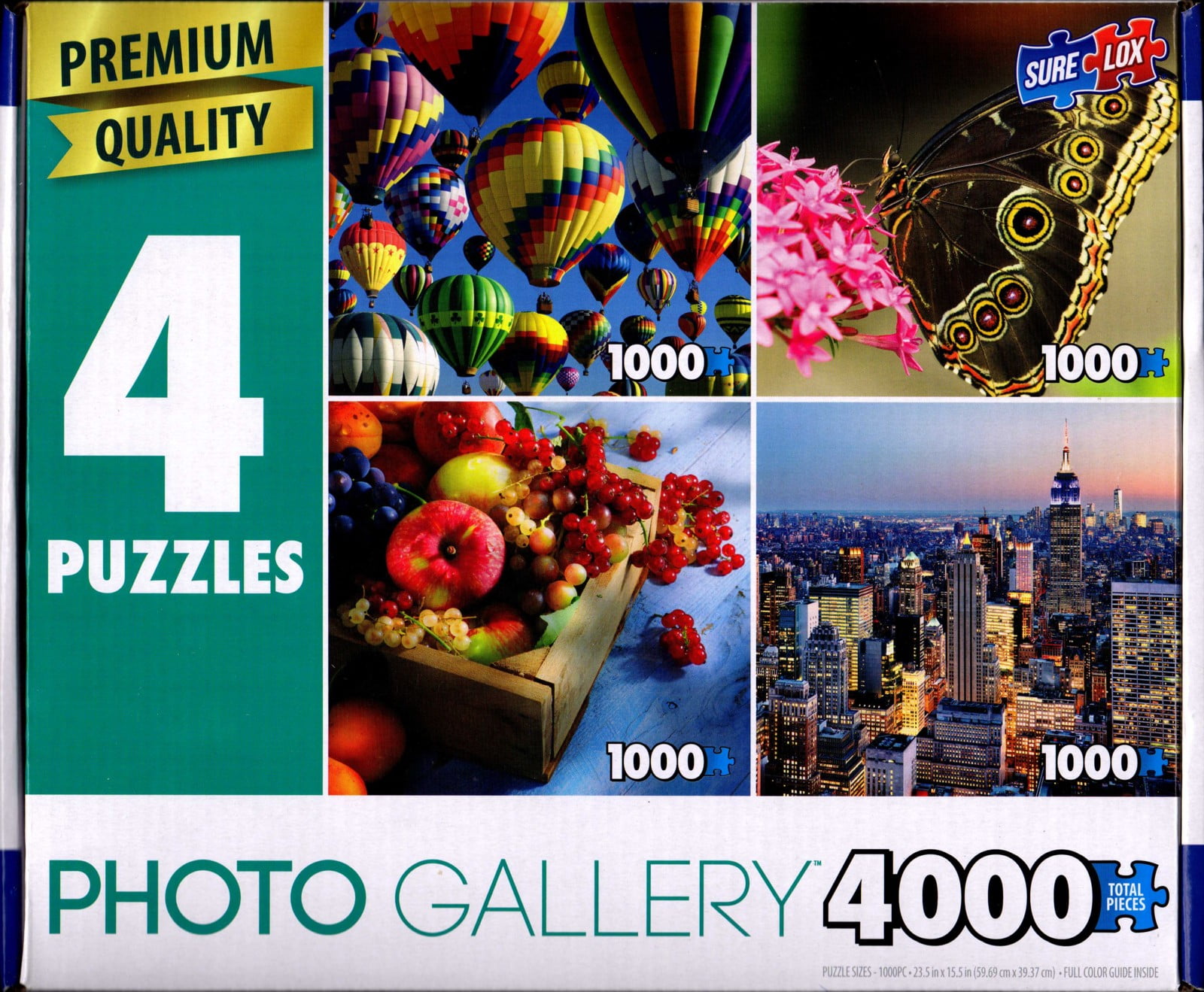 Generic 4-in-1 Photo Gallery Puzzle, 1000 Piece - Walmart.com