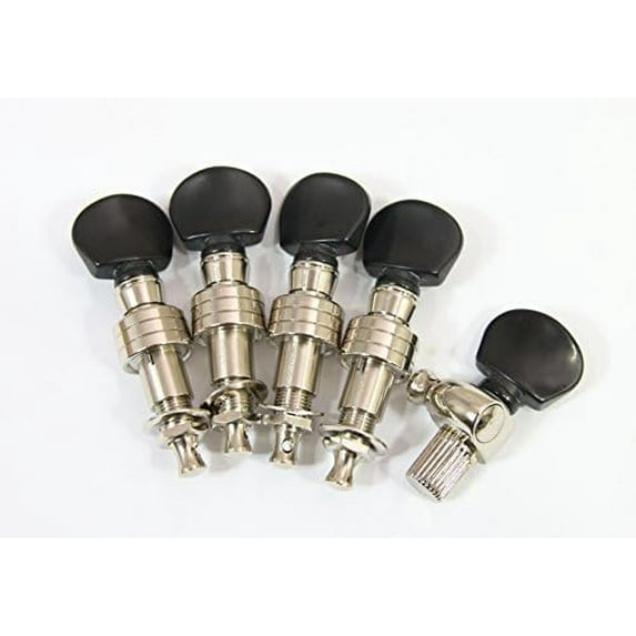 Generic 5 String Banjo Tuning Peg Machine Head Nickel Plated Surface ...