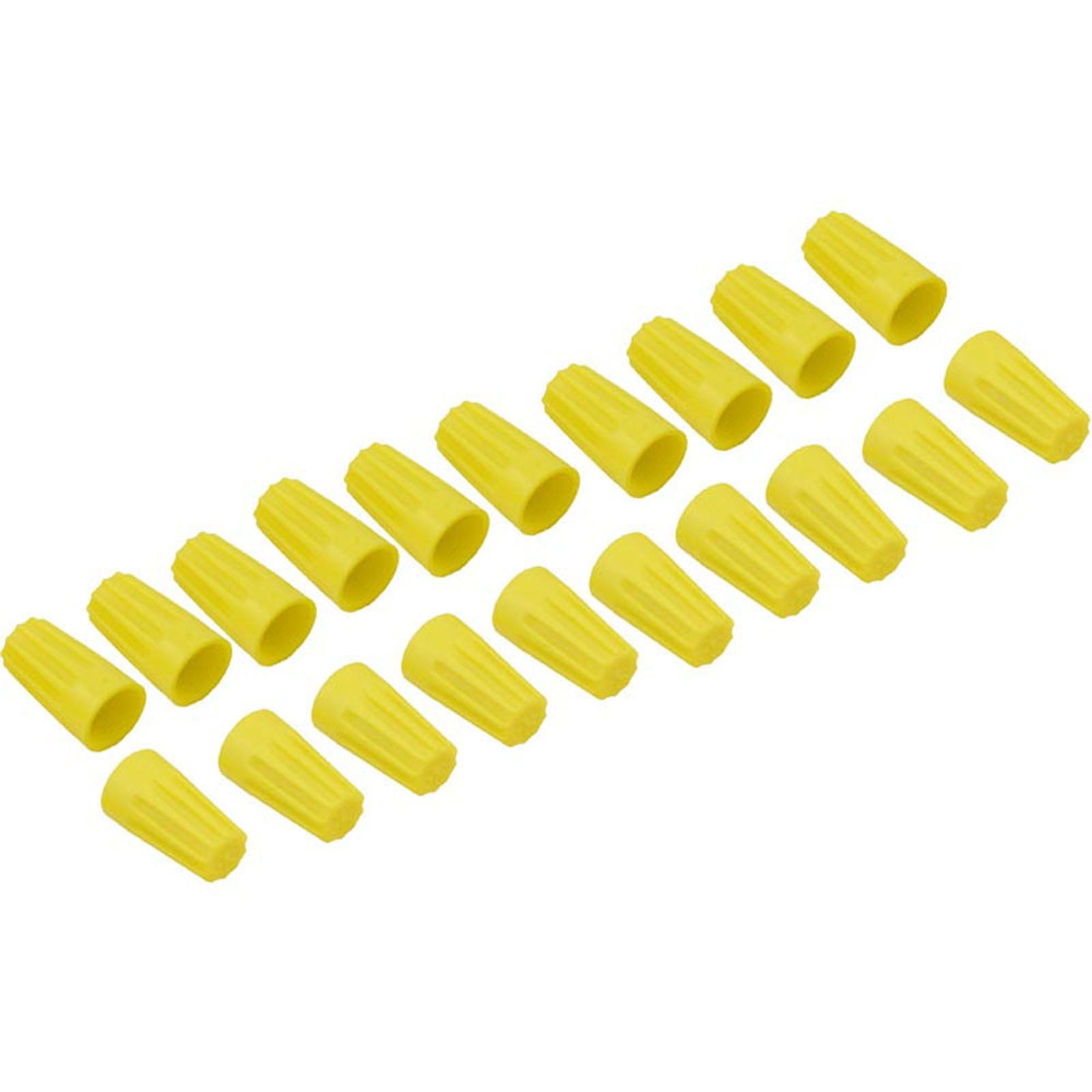 Generic 60-555-1706 Electrical Wire Nut Connector 18-10 AWG Yellow ...