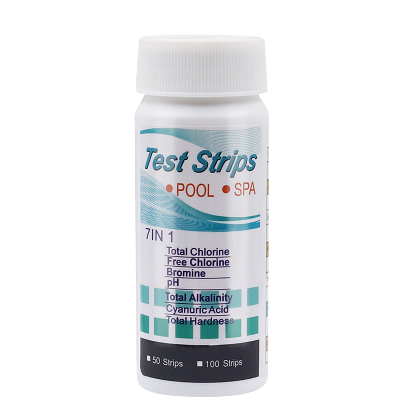 7 In 1 Pool And Spa Test Strips Kit 100 Accurate Test Strips For Spa ...