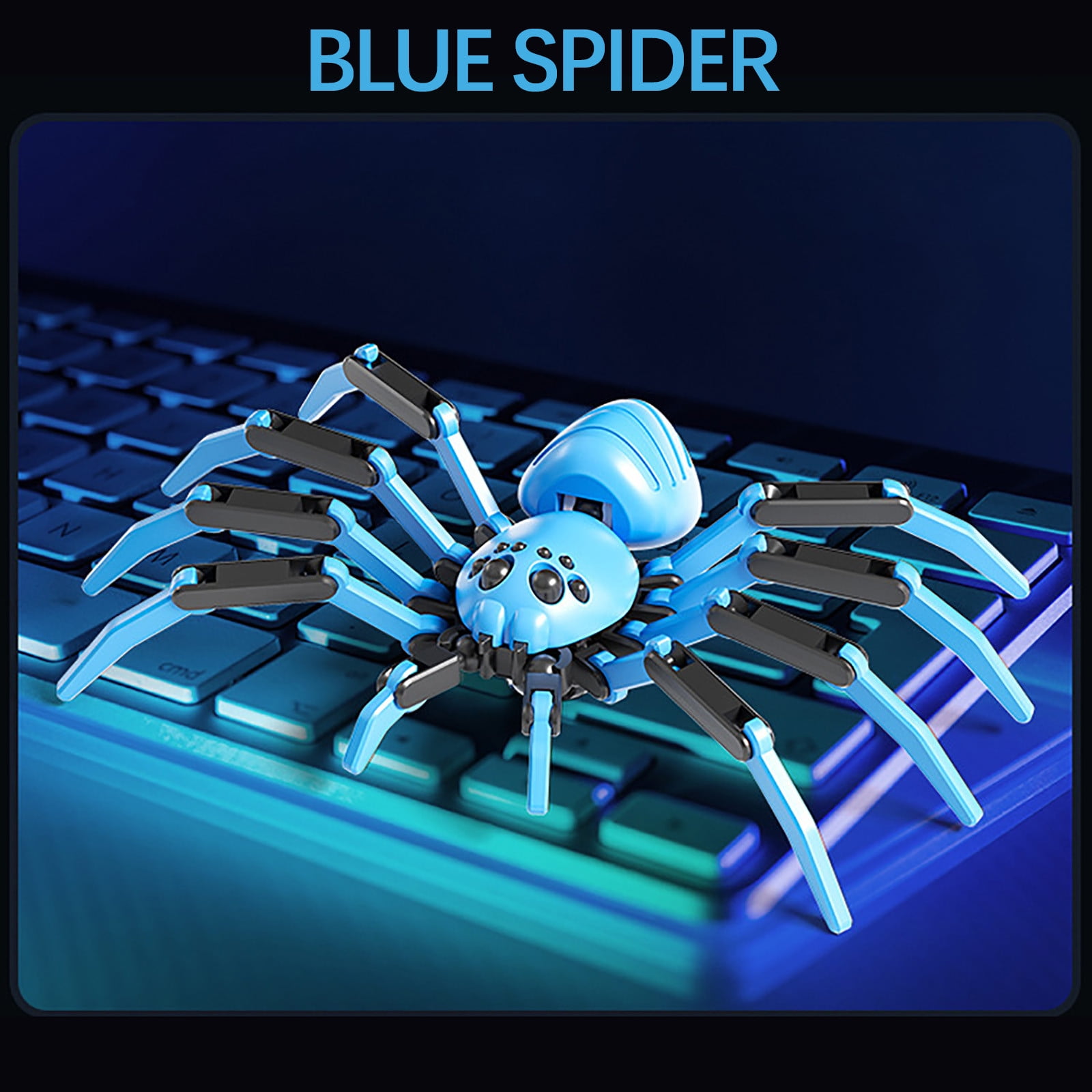 Generic Action Spider Model, 9.5" Spider Figurines Insect Toys Spider ...