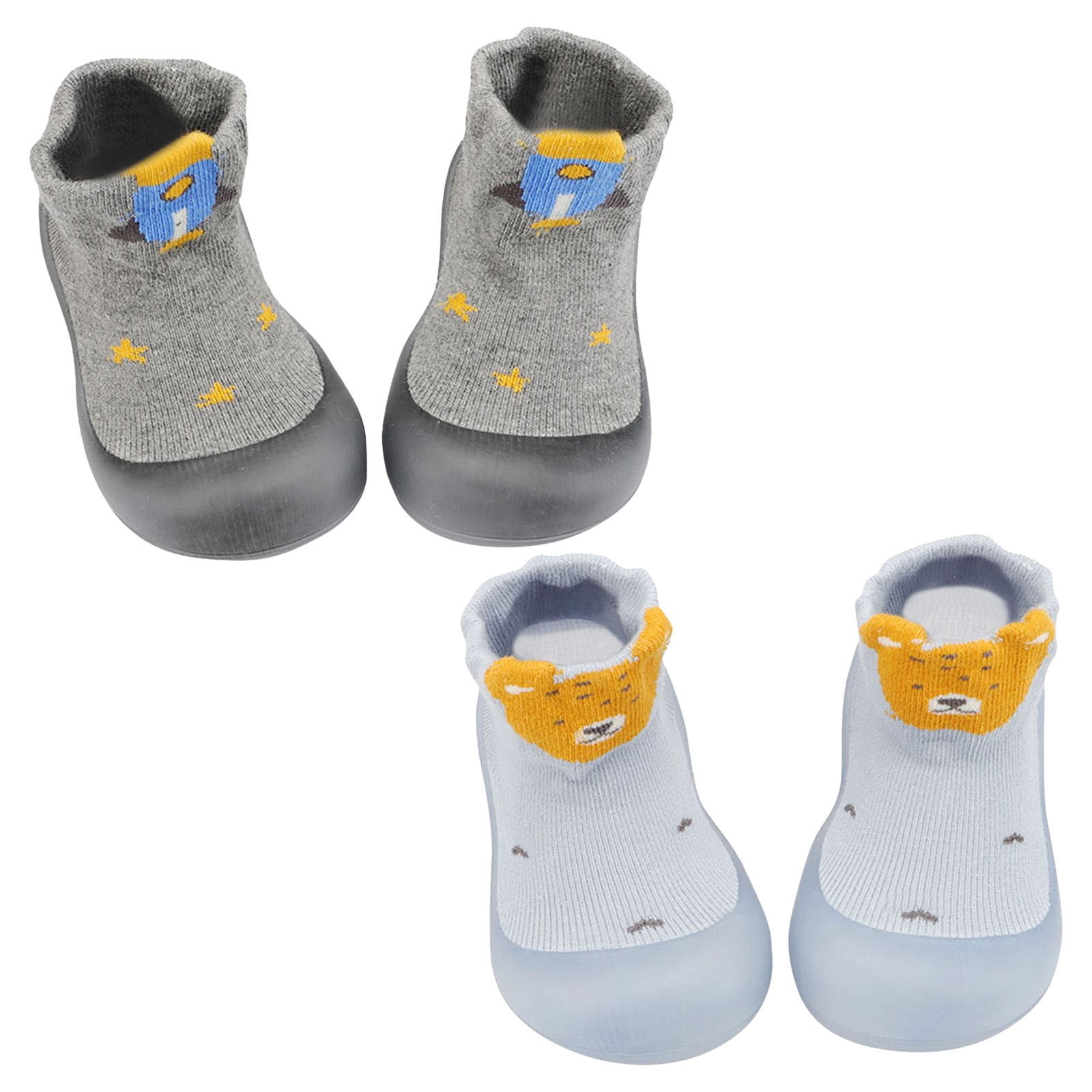 Generic Baby Shoes Toddler Girls Boys Sock Shoe Elastic Indoor Slipper ...