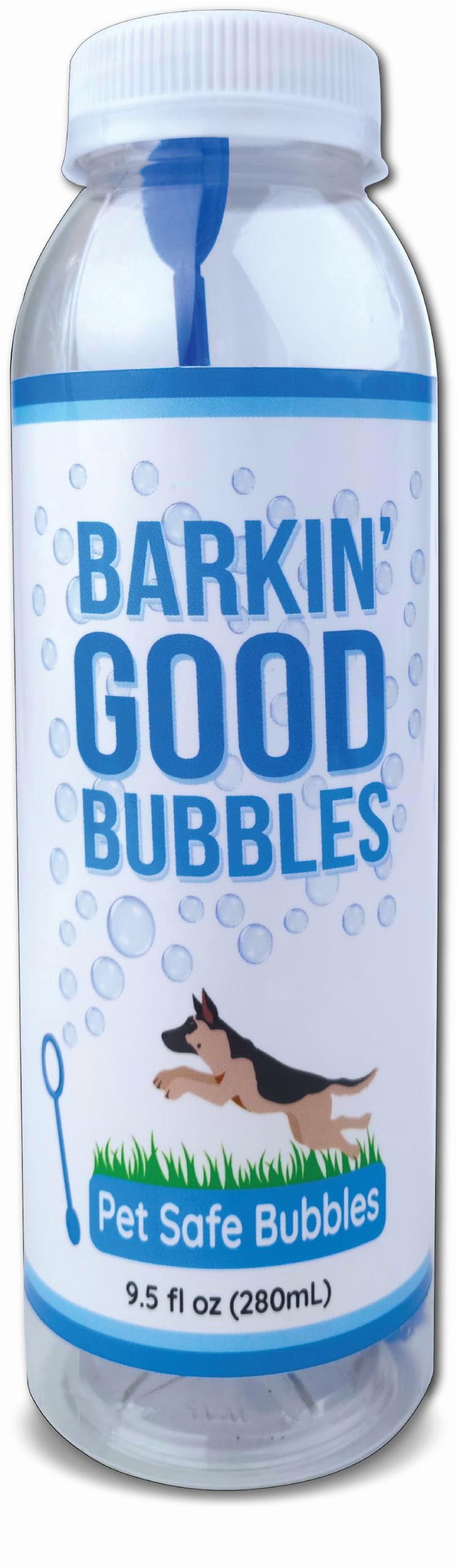 Generic Barkin’ Good Bubbles Dog Toy, 9.5 fl oz Natural Plant-Based ...