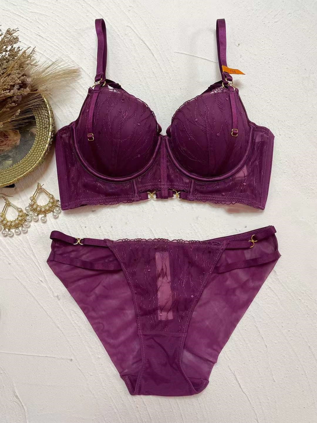 Generic Bra Wear Thin Lower Thick Push up Bra Sexy Lace Push up Bra Underwear Bra - Walmart.com