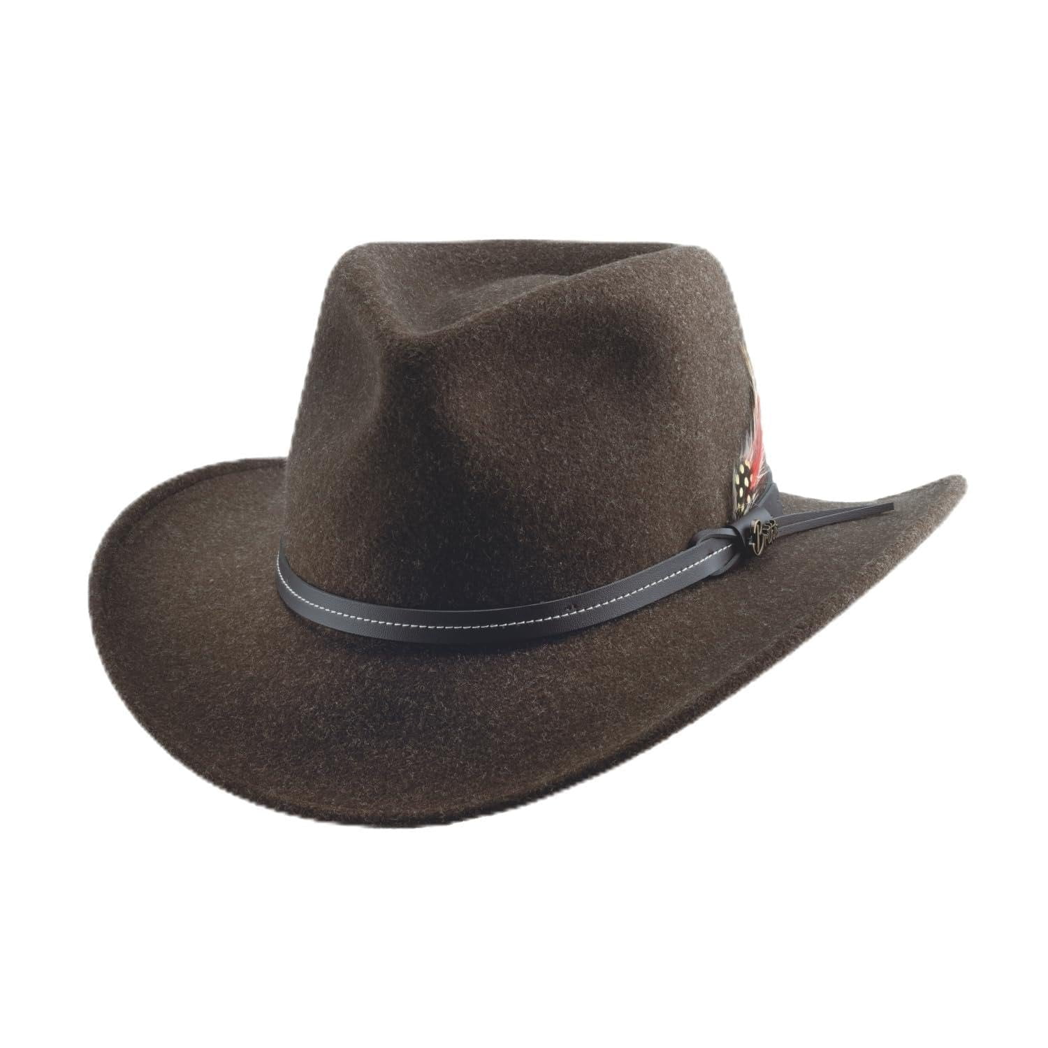 Generic Bullhide Casual Felts Outdoor Felt Hats Evanston Cowboy Olive ...