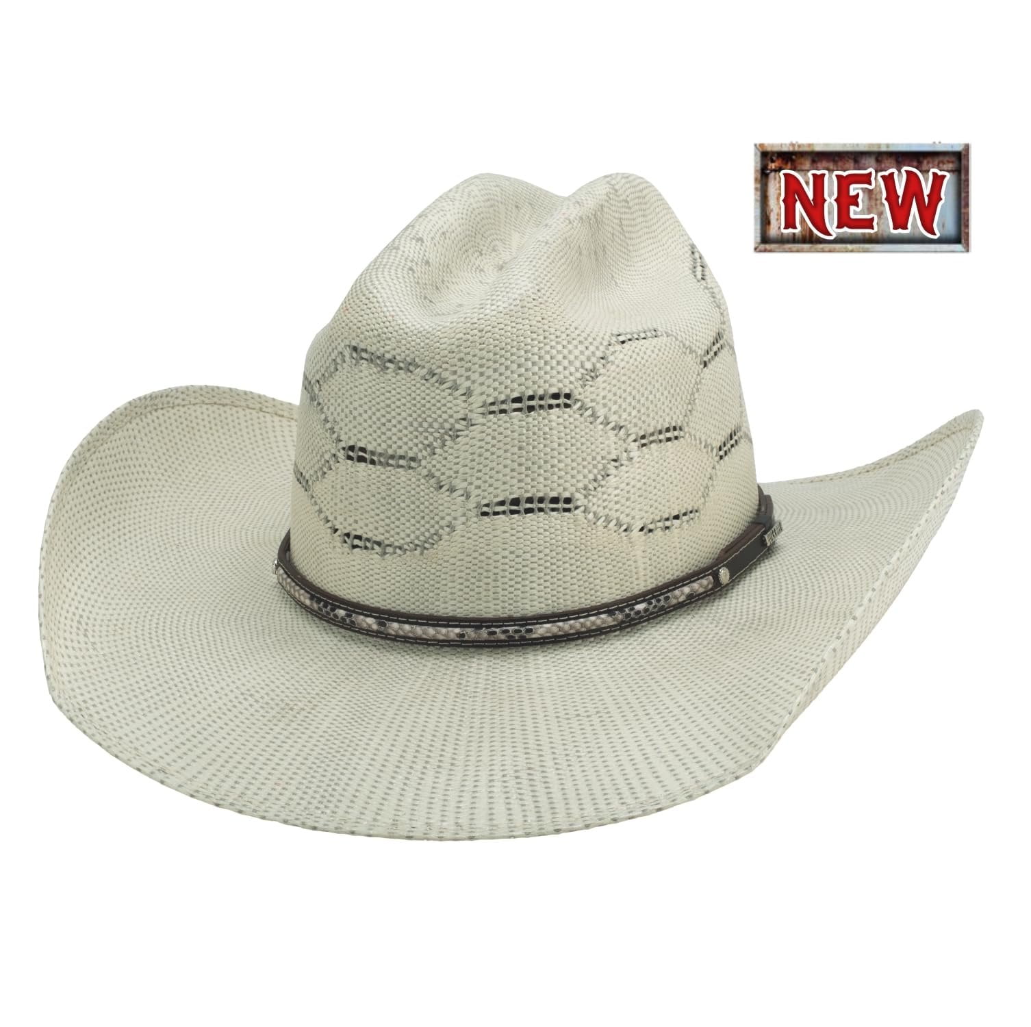 Generic Bullhide Rodeo Round Up Straw Collection King Cobra 20X Cowboy ...