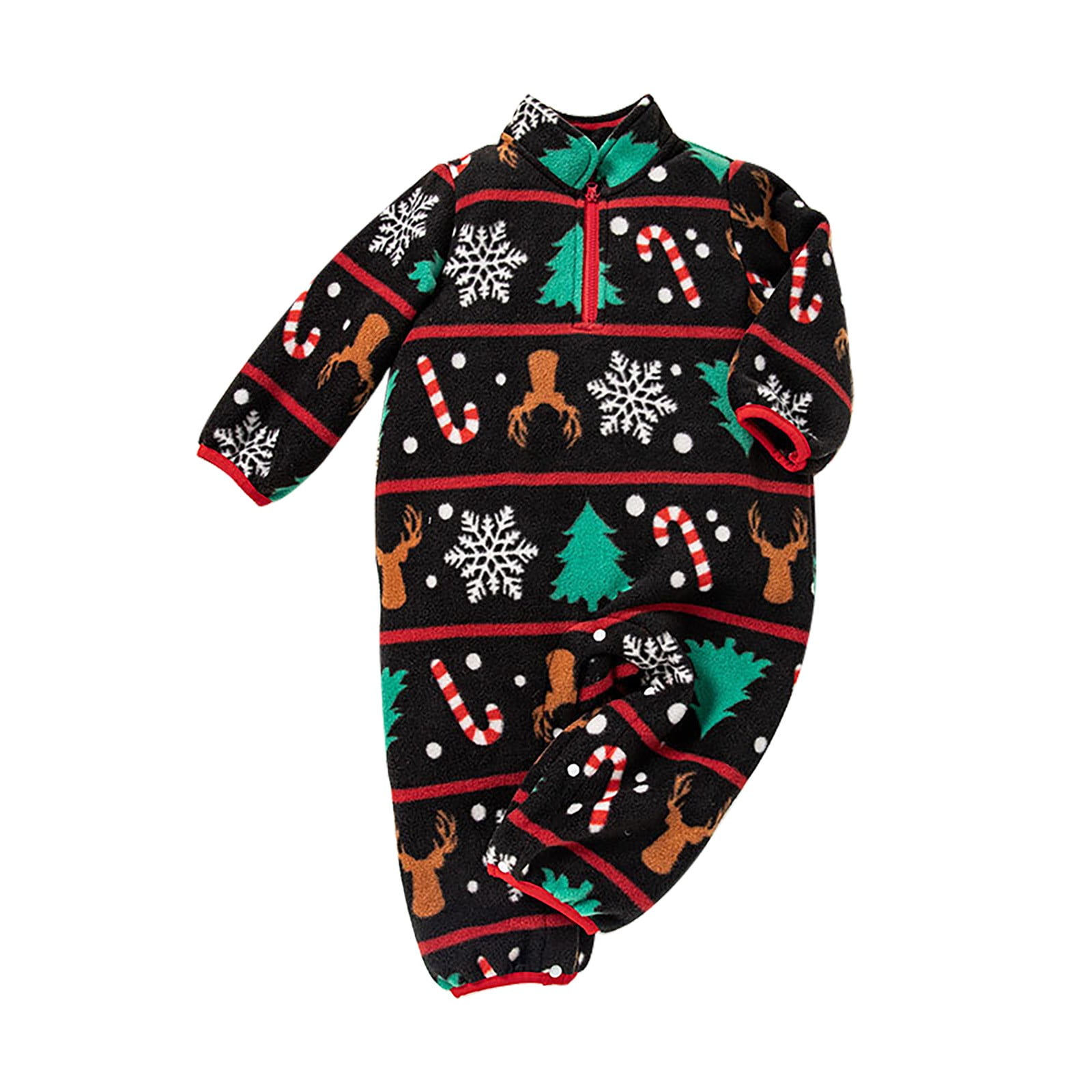 Generic Casual Jumpsuit for Kids Boys' Christmas Long Sleeve Warm Style ...