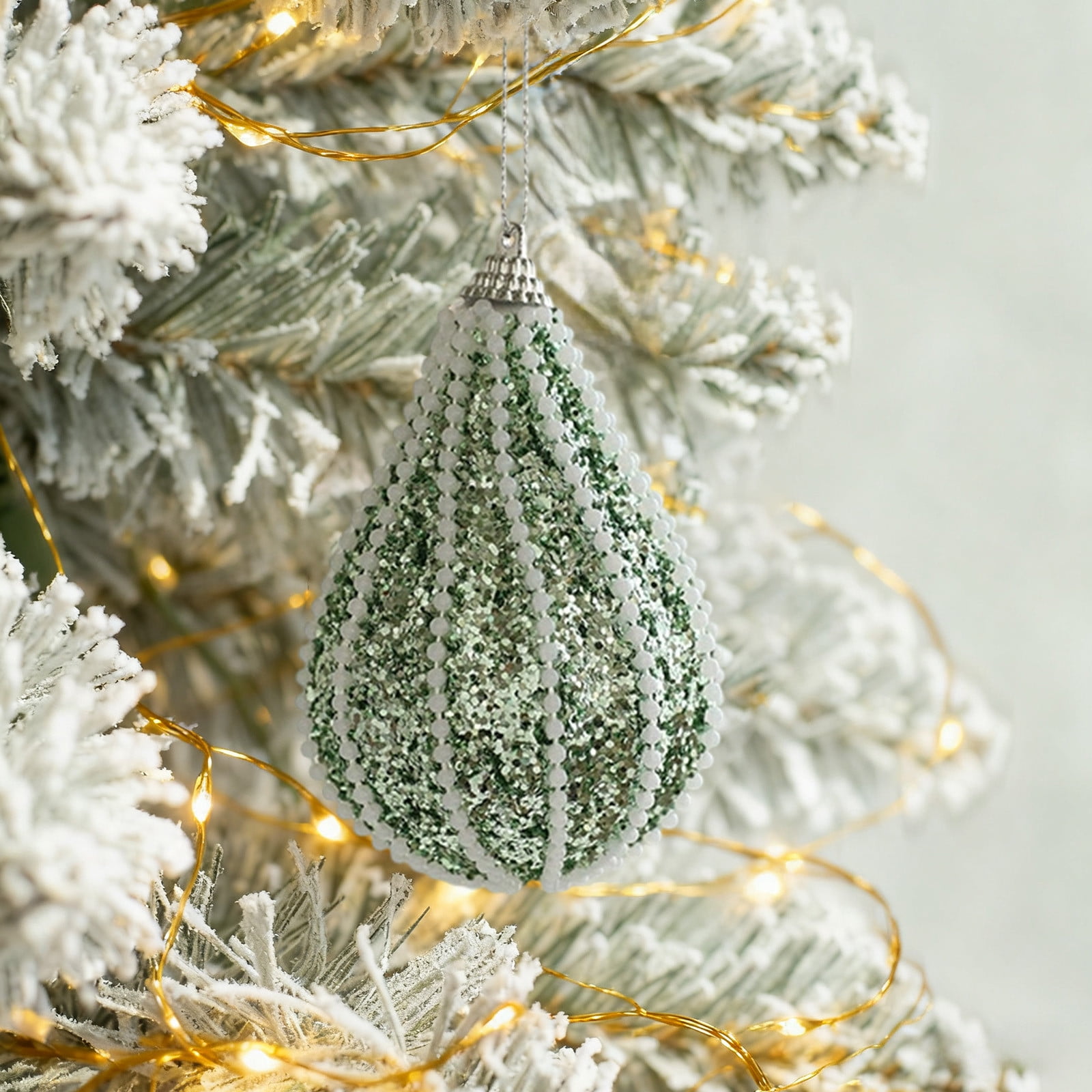 Generic Christmas Decorations Flocked Christmas Balls Christmas ...