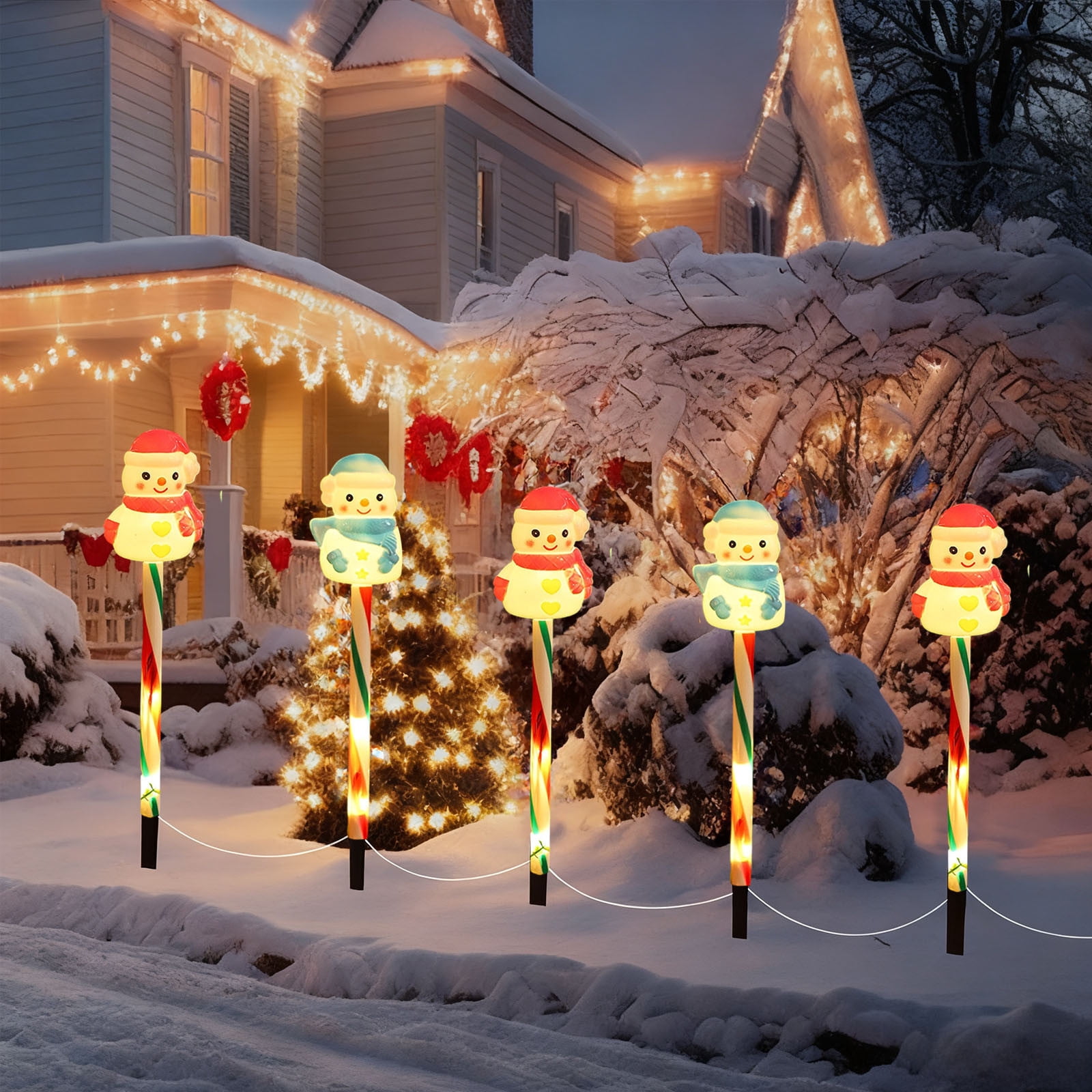 Generic Christmas Pathway Lights, Christmas Decorations Outdoor Led ...