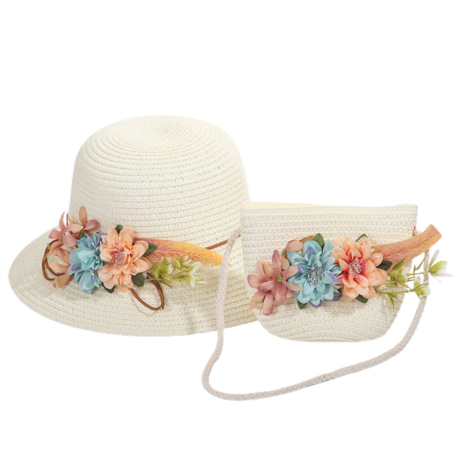 Generic Clearance Baseball Hat Toddler Children Girls Cartoon Flower ...