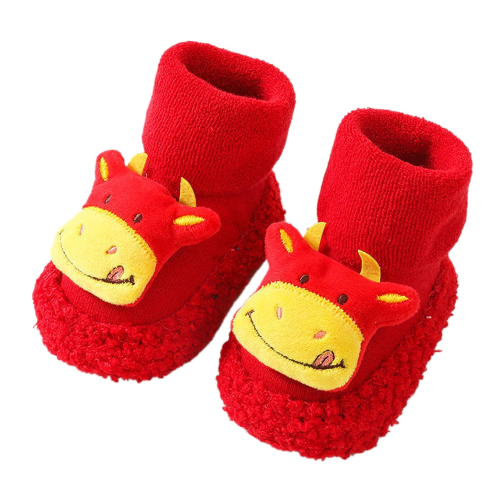Generic Clearance Socks for Girls Combed Cotton Cute 3D Baby Anti Slip ...