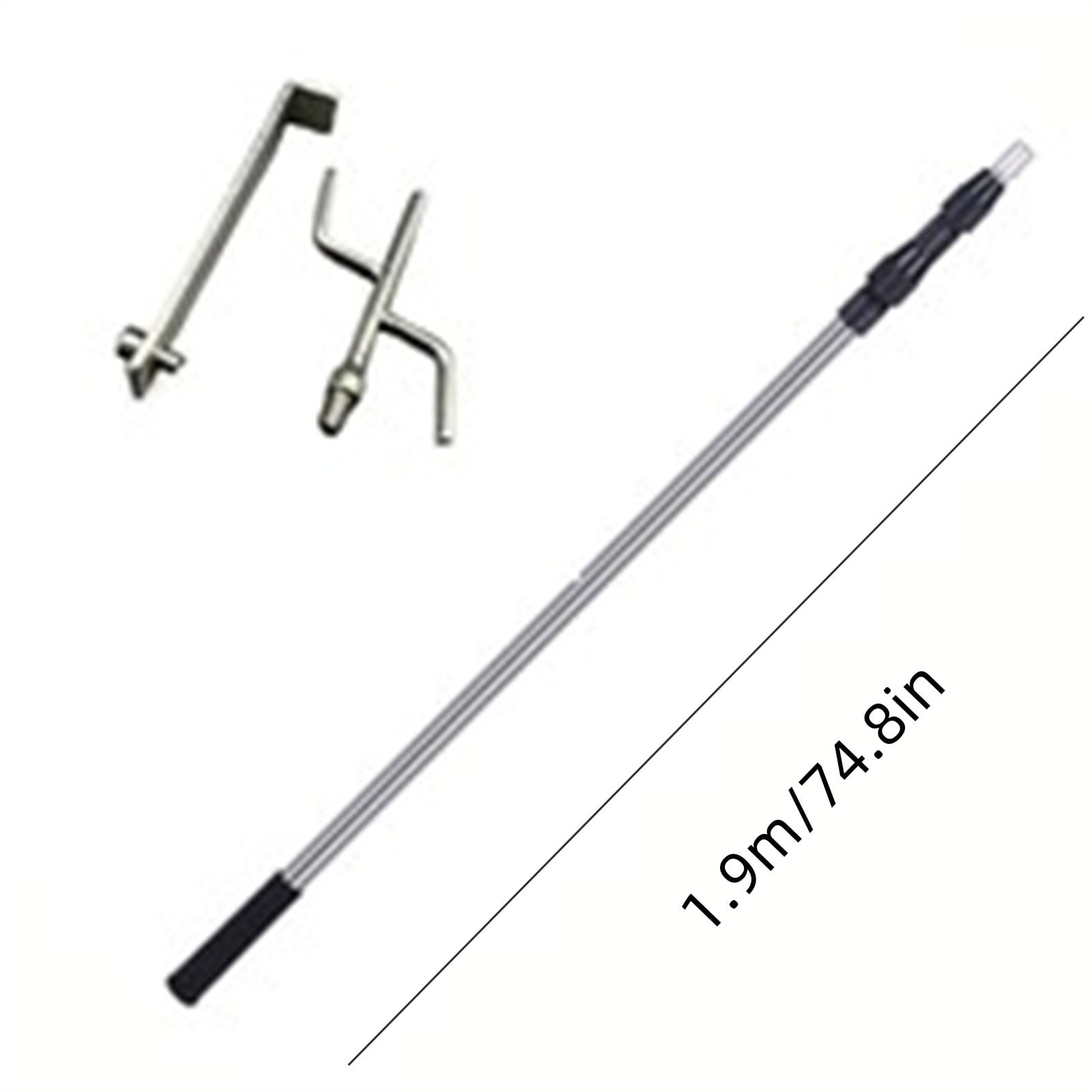 Generic Clothes Hook Pole, Long Pole Long Handle Telescoping Pole ...