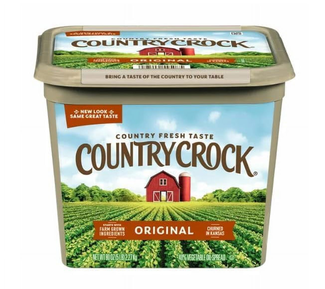 Generic Country Crock Vegetable Oil Spread Tub, Original 5 LB - Walmart.com