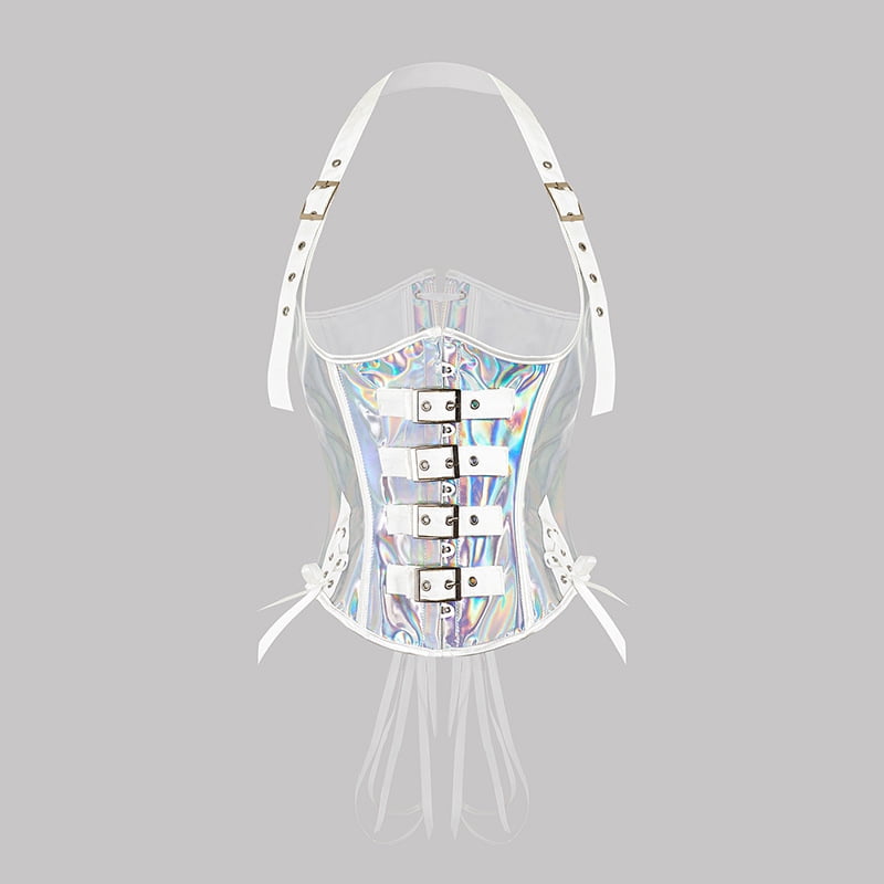 Generic Court Sexy Belt Drill Buckle Tight Corset Gothic Style Shoulder ...