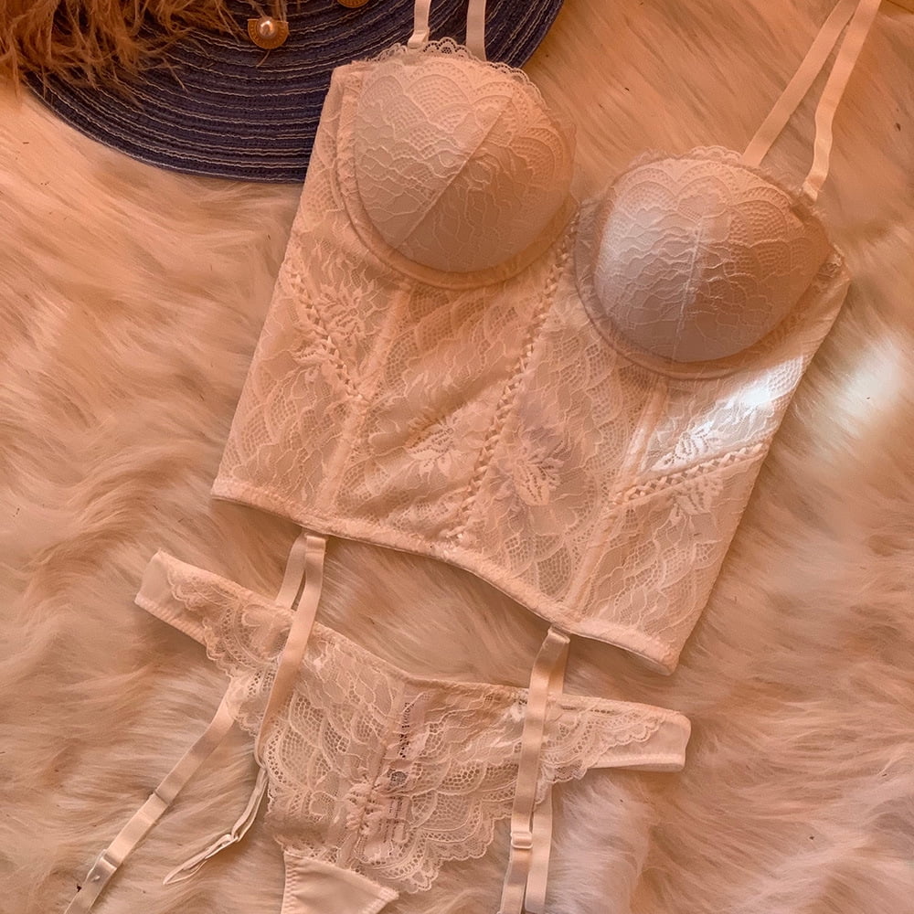 Generic Deep V Sexy Bra Bra Mounting Support Push up T-Back Women's ...