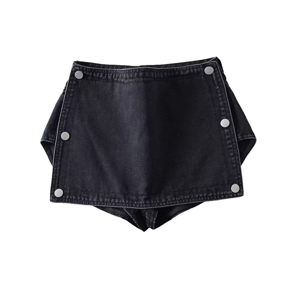 Generic Design Detachable Denim Shorts Women's Various Wearing Methods ...