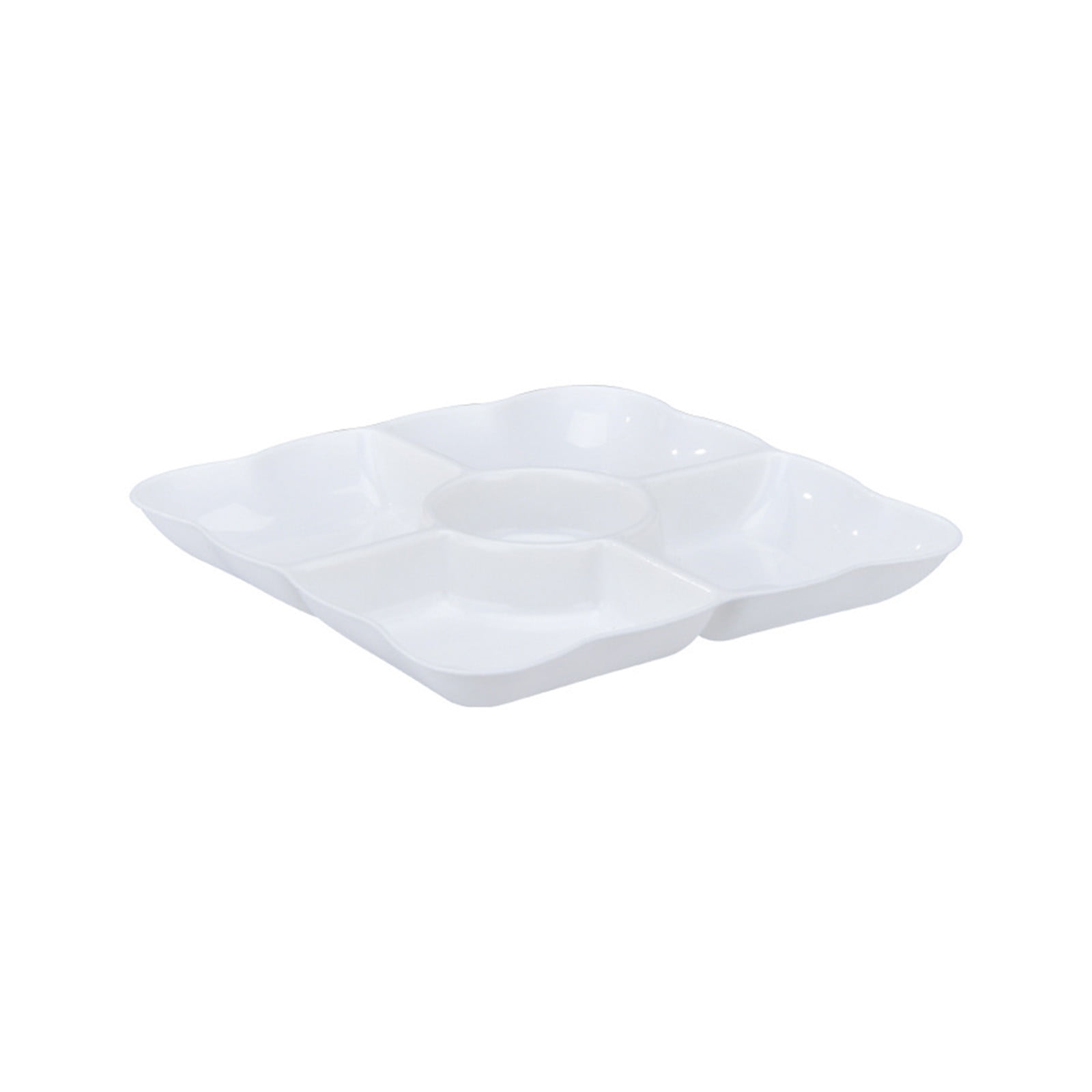 Generic Divided Serving Tray, Unbreakable Chip and Dip Platter ...
