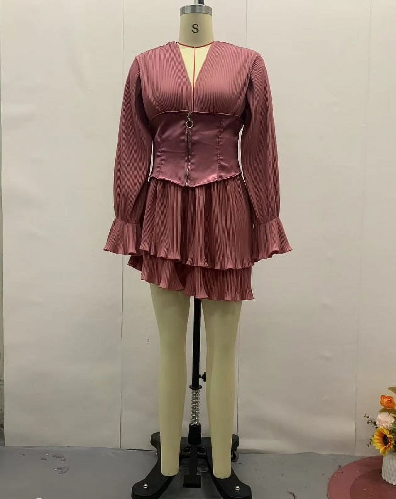 Generic Fall 2025 New Low Cut V-neck Tight Cinched Waist Slim-Fit ...