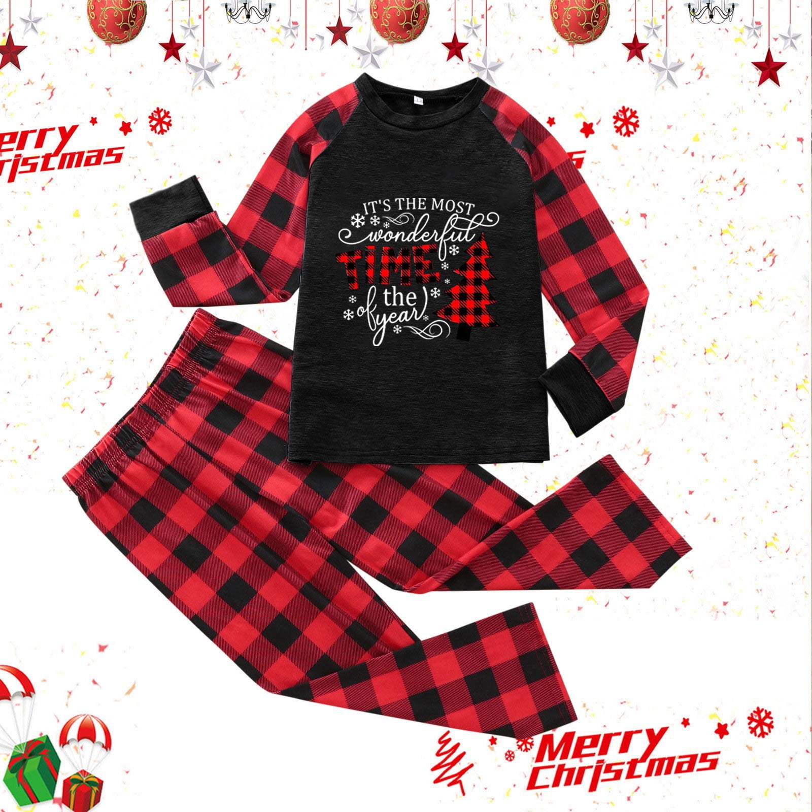 Generic Family Pajama Photoshoot Outfits Christmas Pajama Tradition ...