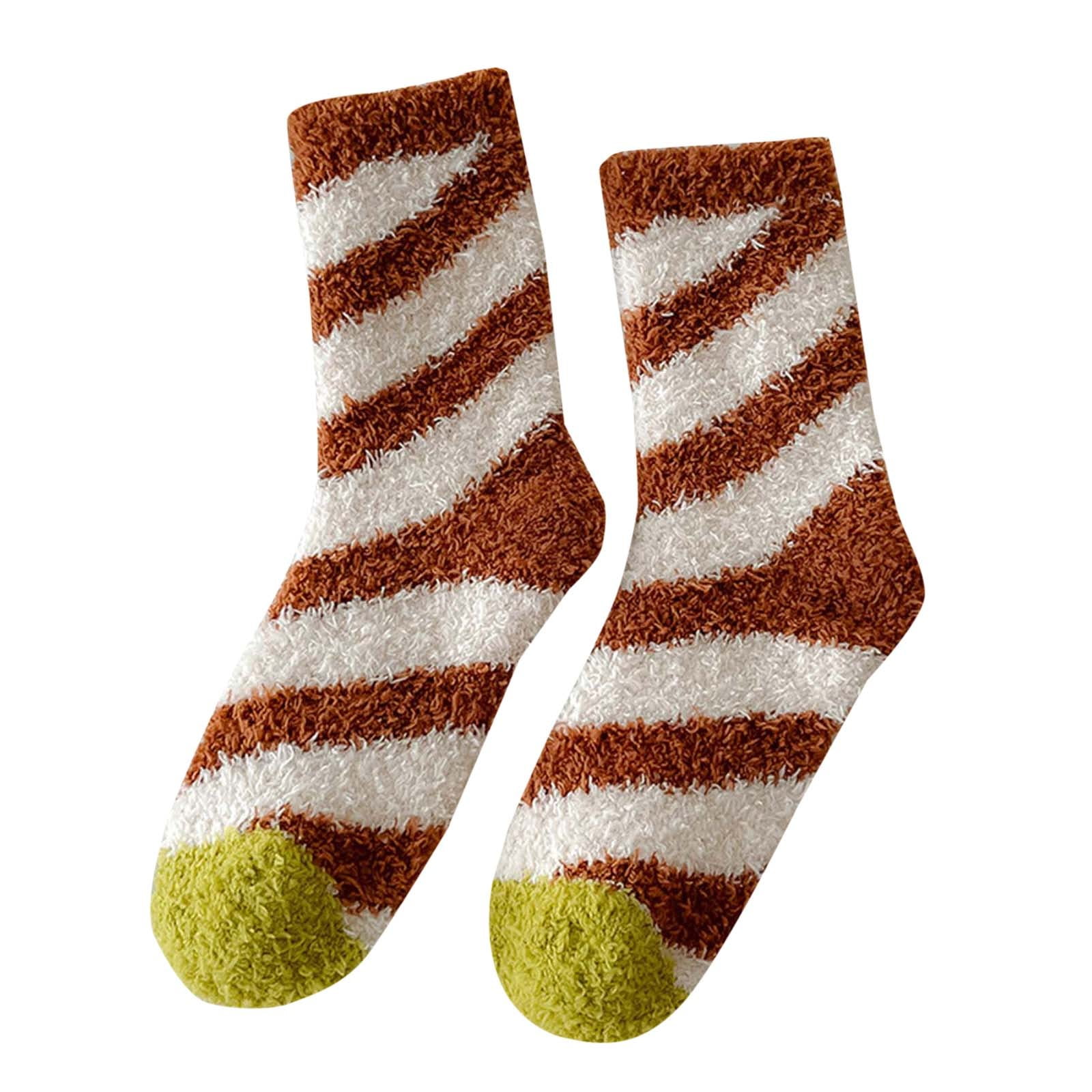 Generic Fashion Mid-Ankle Socks For Women, Womens Fuzzy Socks Slipper ...