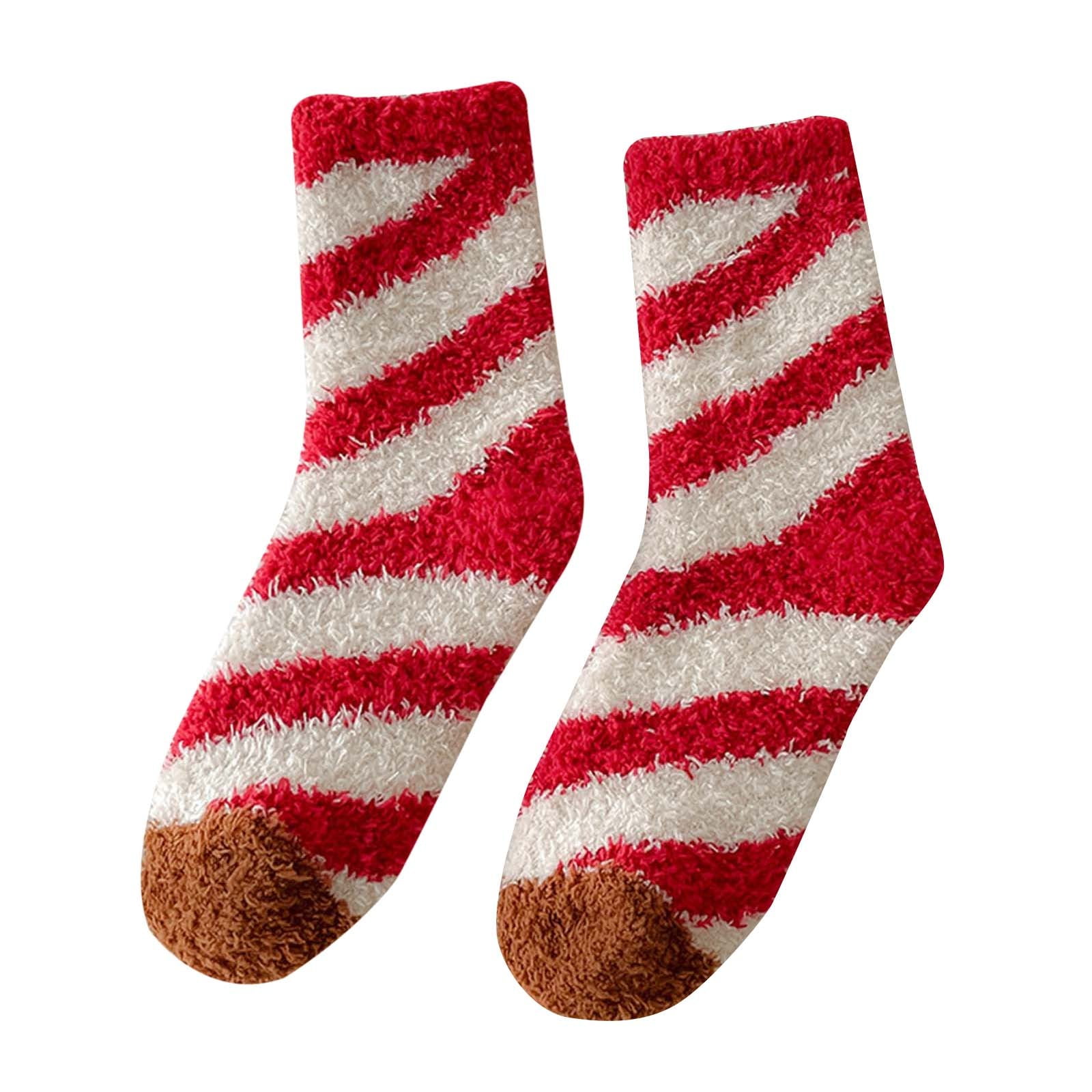 Generic Fashion Mid-Ankle Socks For Women, Womens Fuzzy Socks Slipper ...