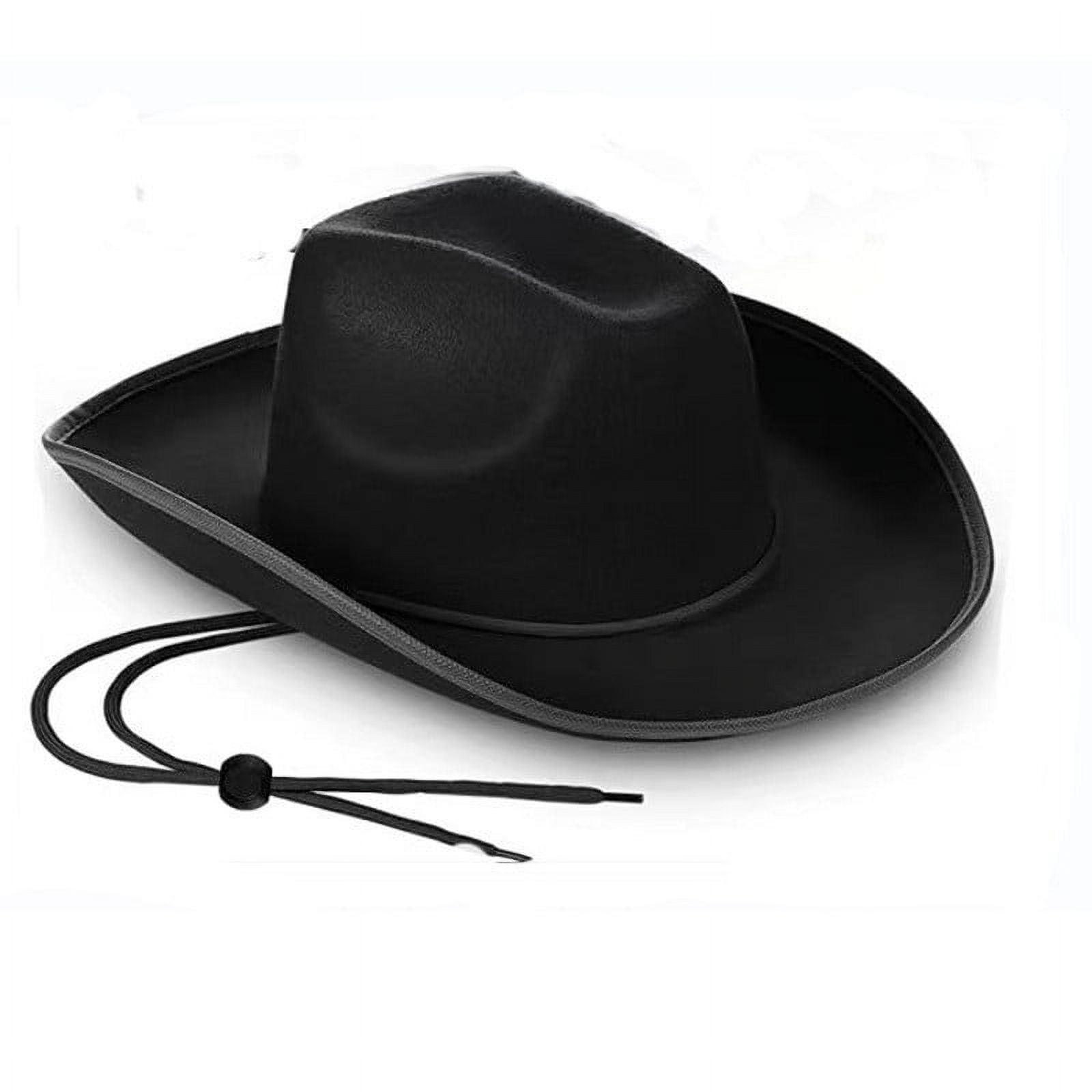 Generic Felt Cowboy Hat Plain Cowboy Hats for Women Cowgirl Hat ...