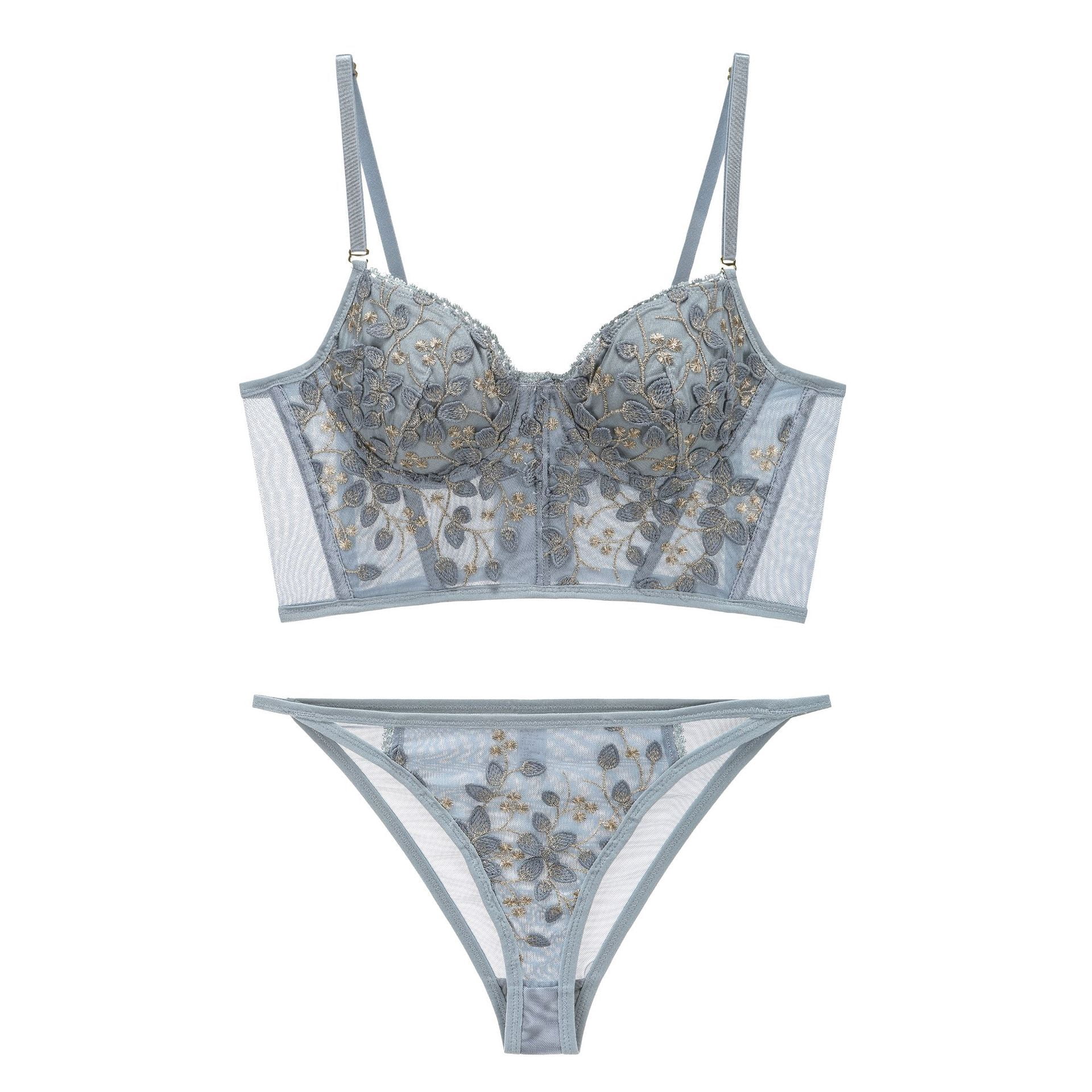 Generic French Embroidery Palace Style Luxury Lace Underwear Sexy Inner ...