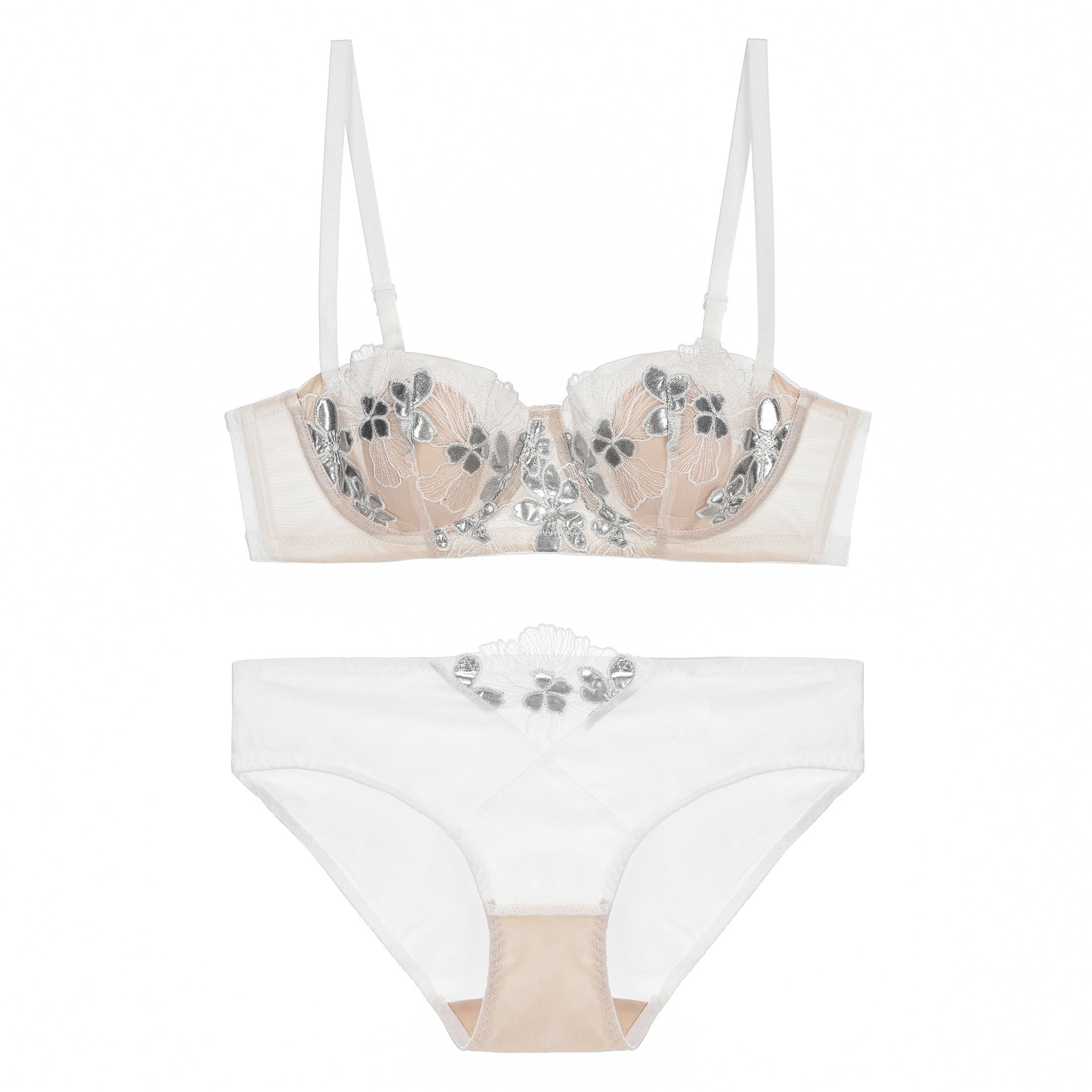 Generic French Style Rabbit Ears Big Chest Show Small and Thin Bra ...