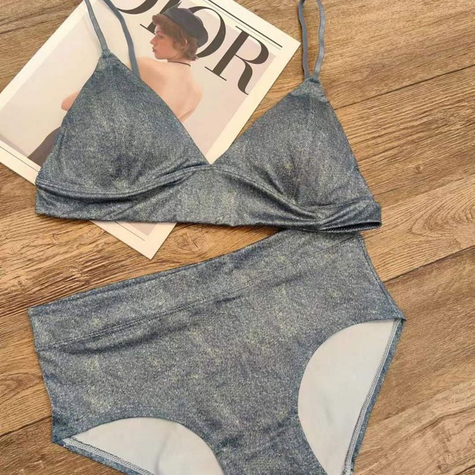 Generic French Triangle Cup Wireless Bra Suit Thin Beautiful Back ...