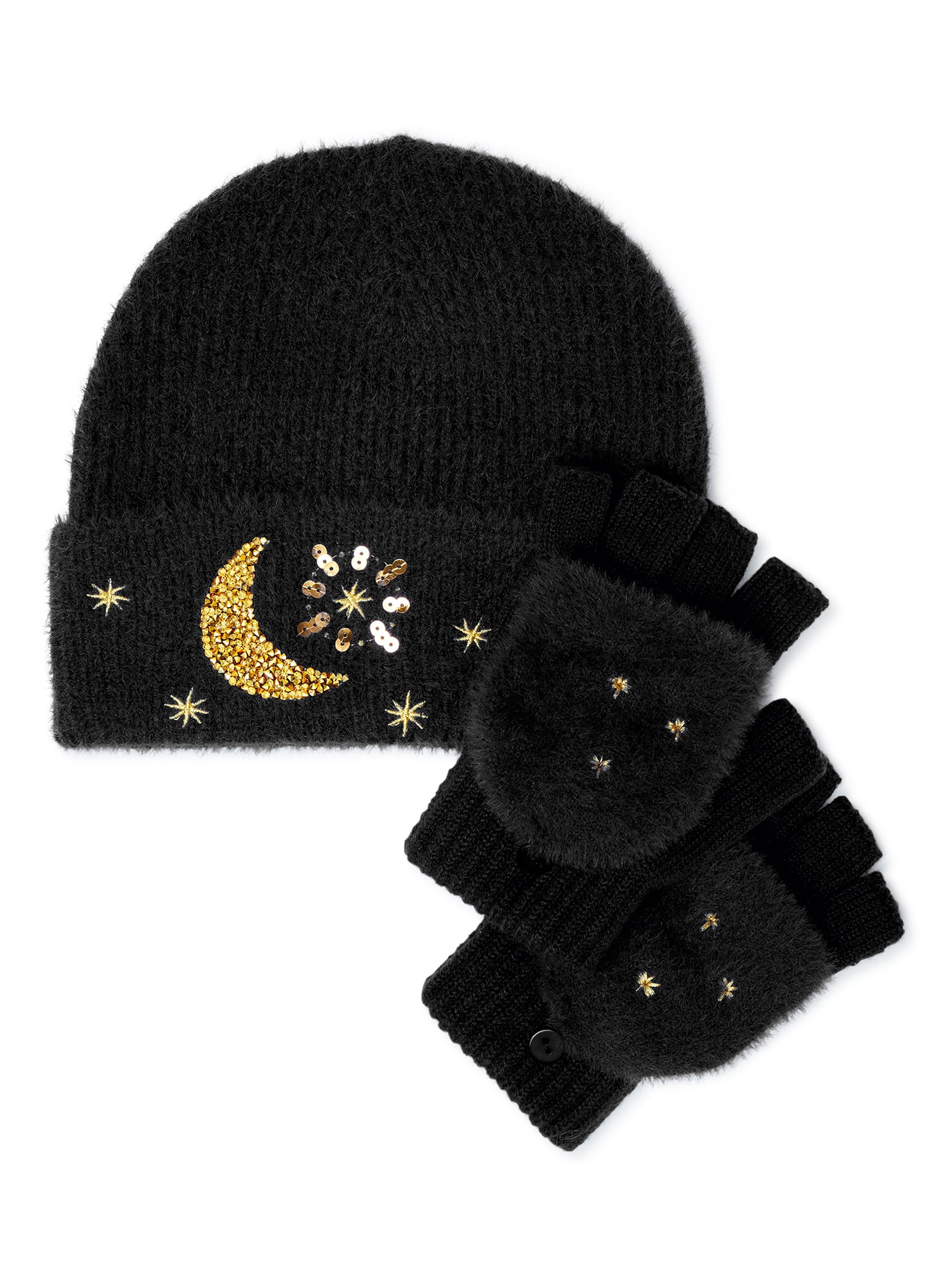 Generic Girls Celestial Hat and Gloves Set, 2-Piece - Walmart.com