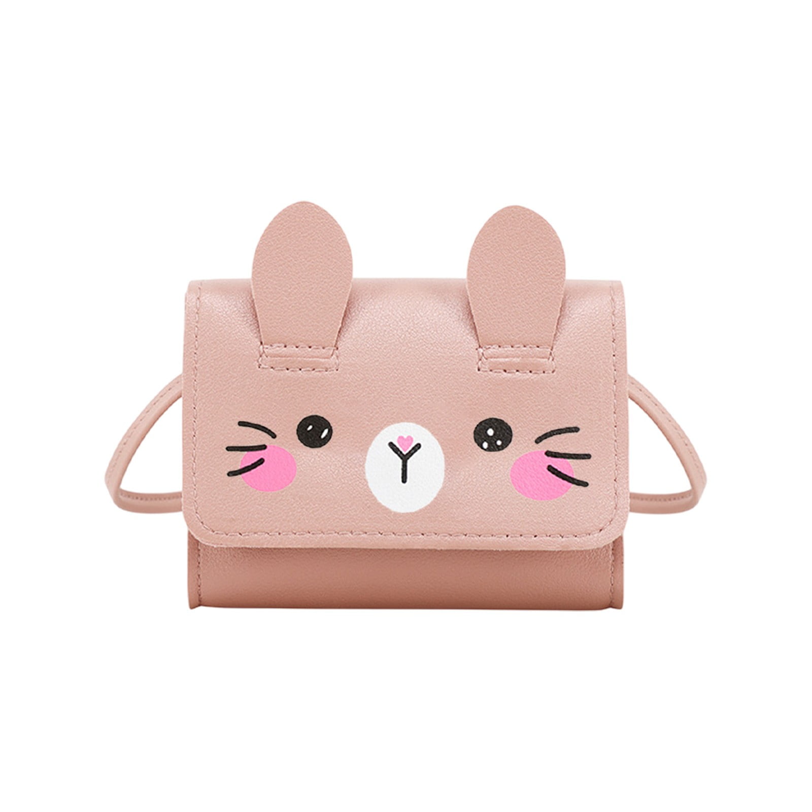 Generic Girls' Cute Crossbody Bag with Removable Strap - PU Leather ...