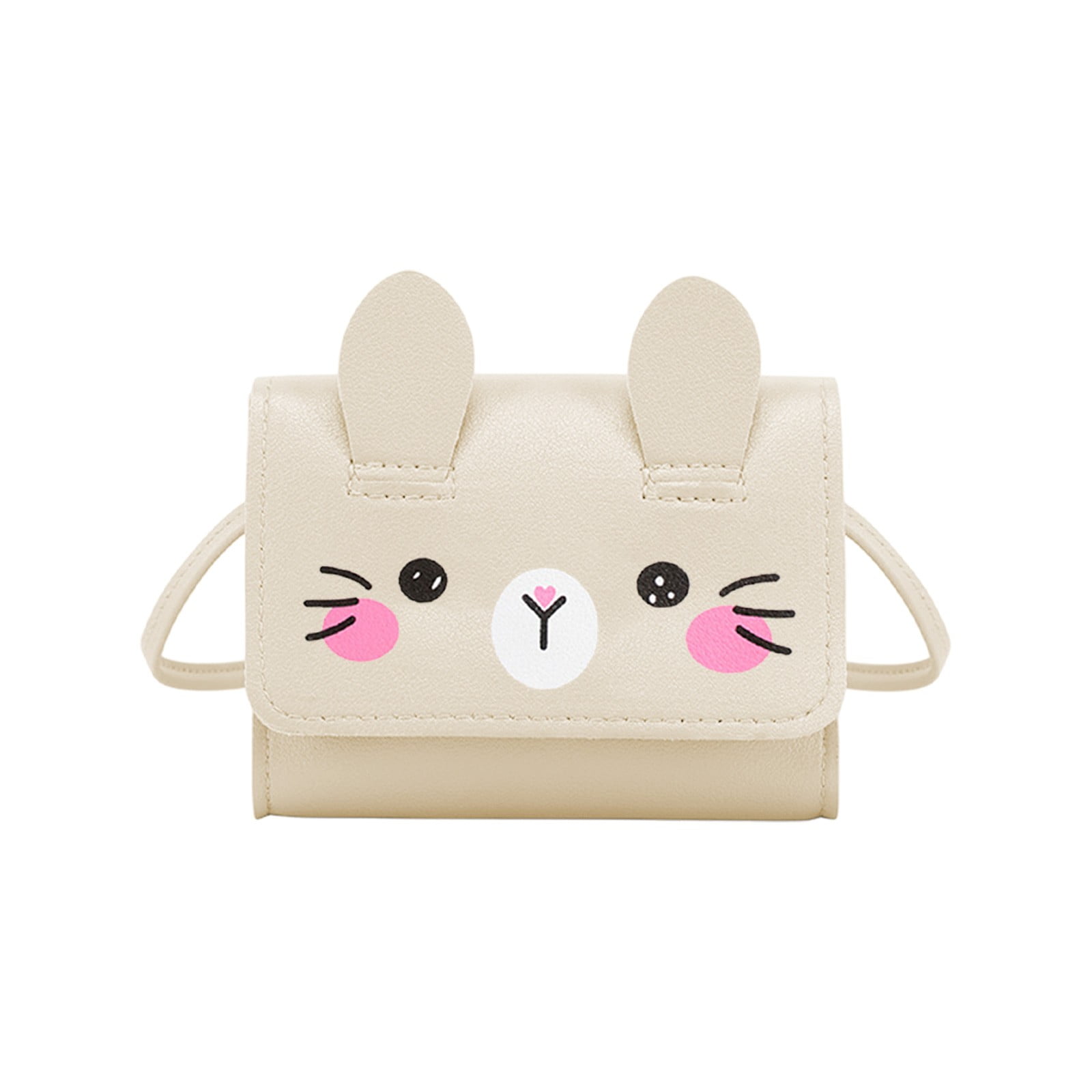 Generic Girls' Cute Crossbody Bag with Removable Strap - PU Leather ...