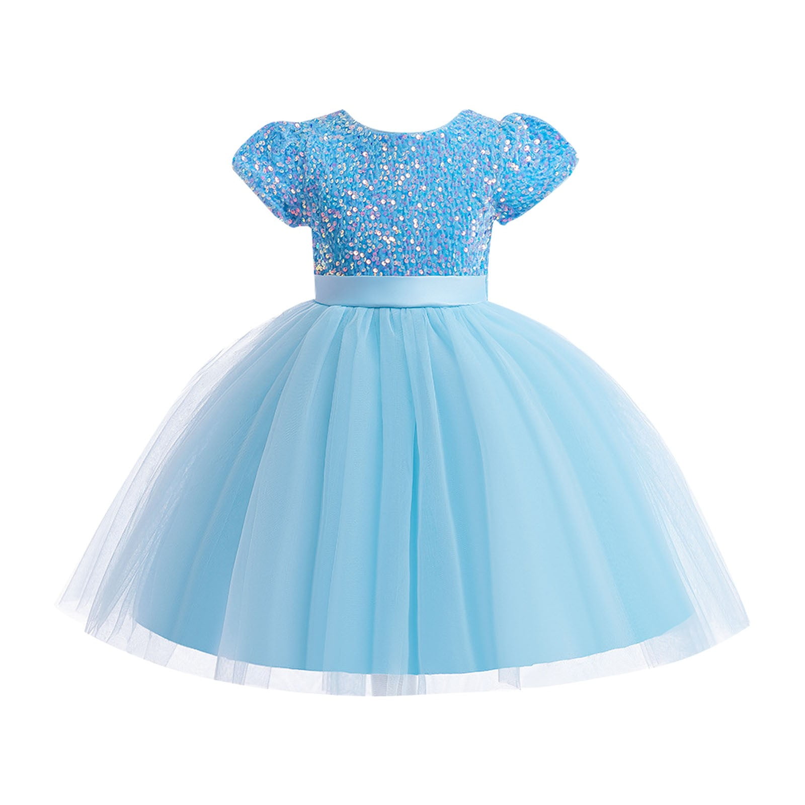 Generic Girls Gowns 2024 New Children's Dress Lace Wedding Skirt ...