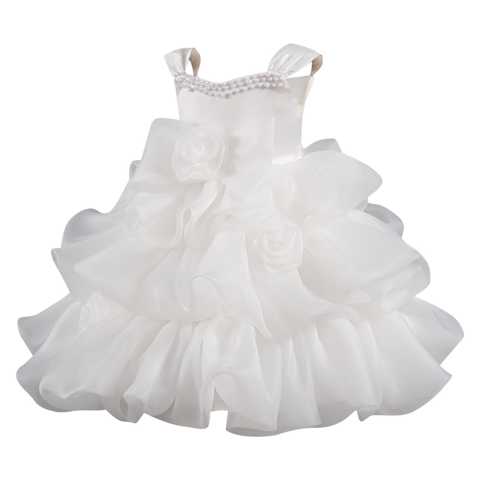 Generic Girls Puffy Layered Princess Dresses Birthday Party Prom Dress ...