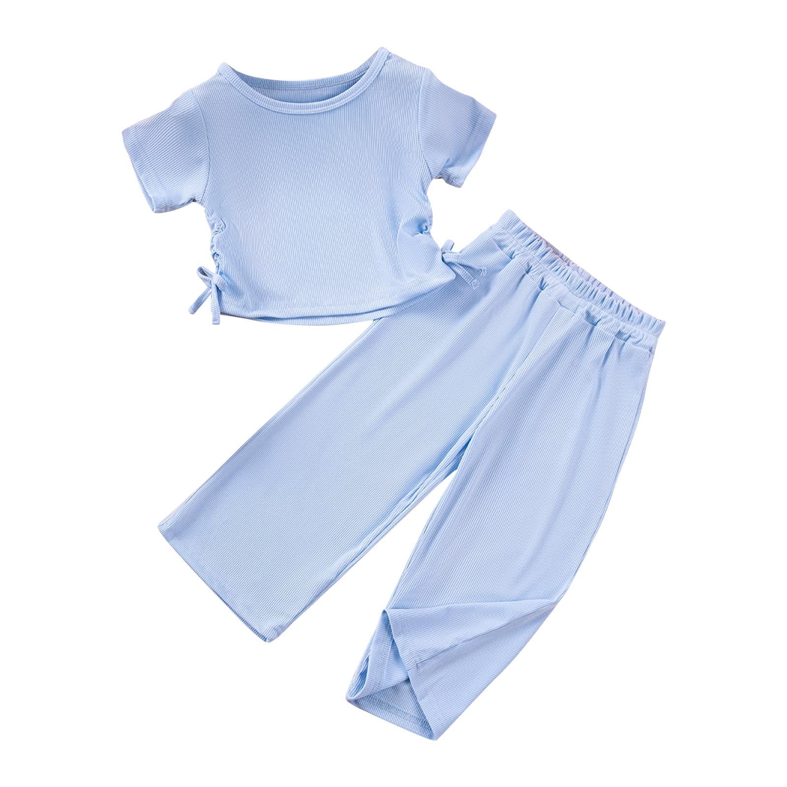Generic Girls Summer Outfits Ruffle Halter Sleeveless Tank Tops and ...