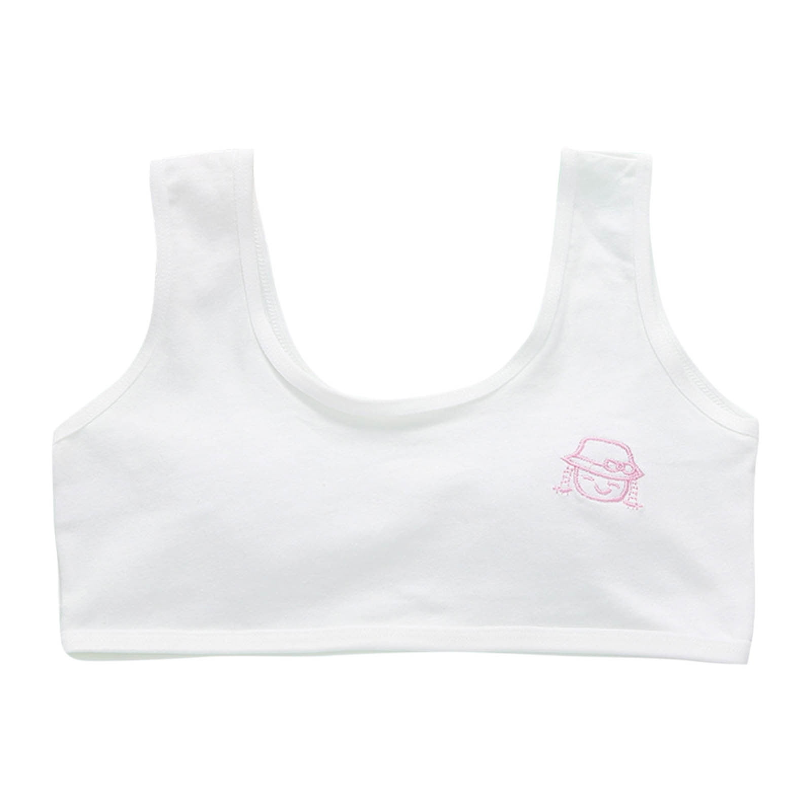 Generic Girls Training Bra Sports Seamless Bras Teen Bra Soft with ...