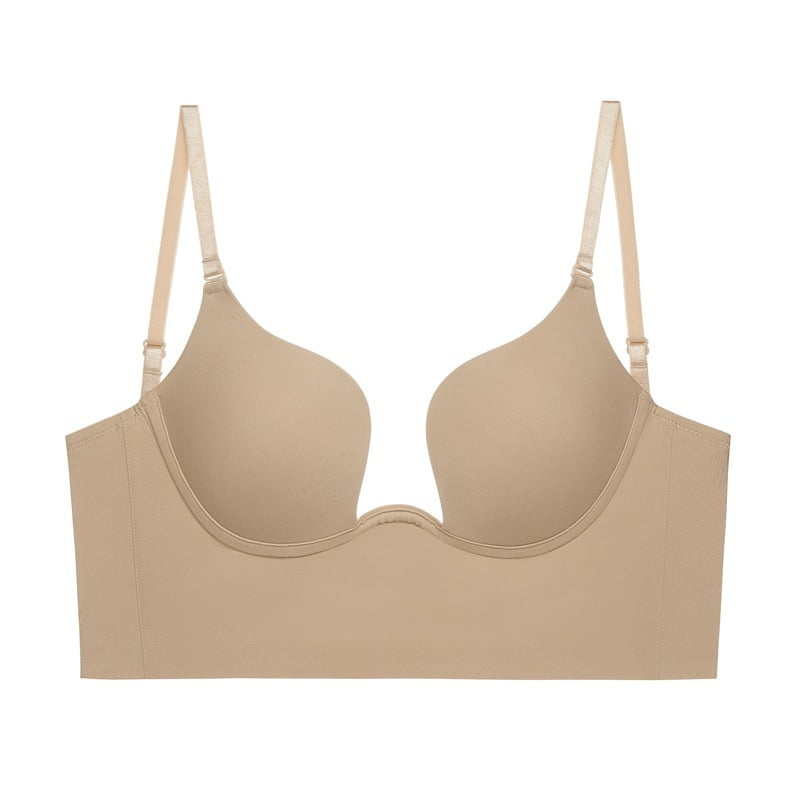 Generic Glossy Surface without a Scratch Underwear Sexy U-Shaped Bare Back Backless Bra Small ...