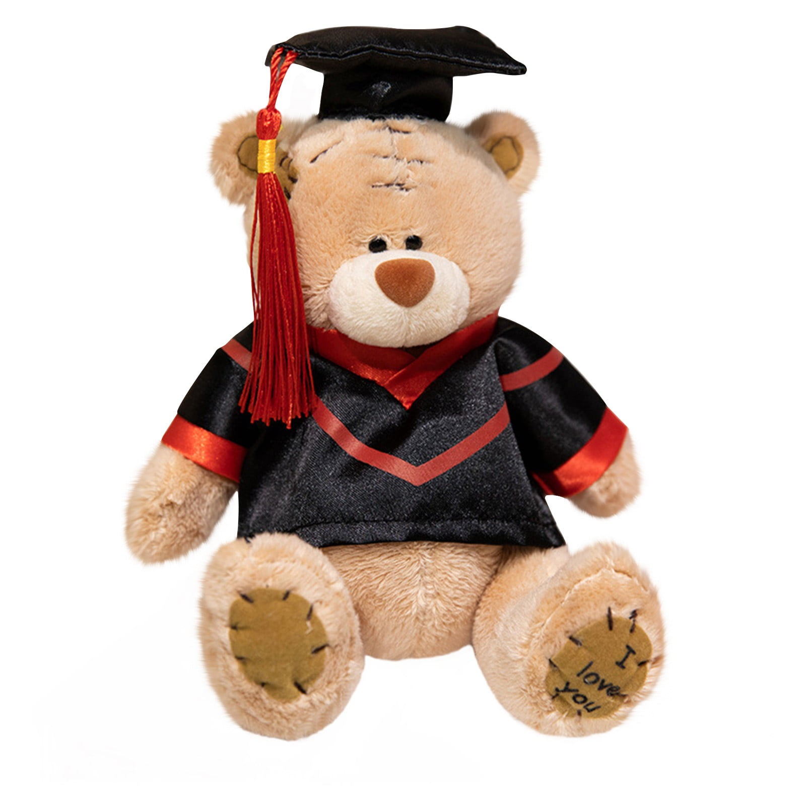Graduation Bear - Graduation Plush Bear, Stuffed Animal Bear's foot ...