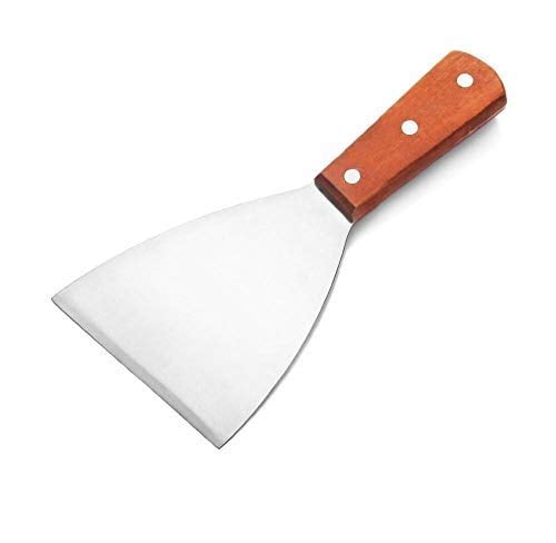 Generic Grill Scrapers Gaiabbq A601 Pcs Wood Handle Slant Edge Bevel ...