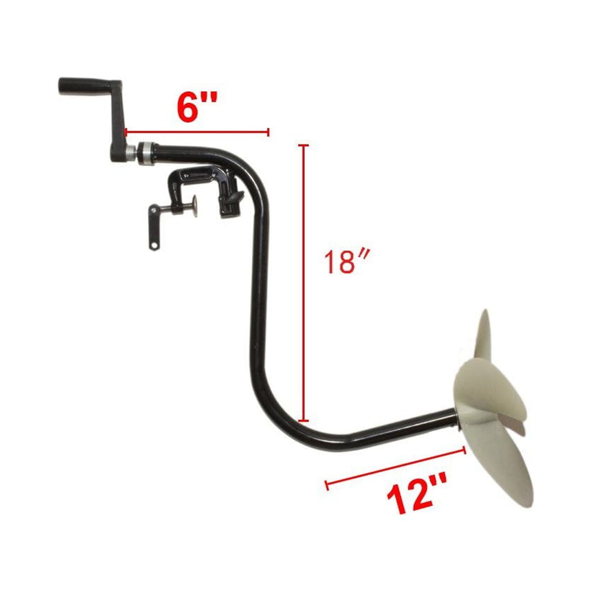 Generic Hand Operated Outboard Motor Inflatable Boat Trolling Motor ...