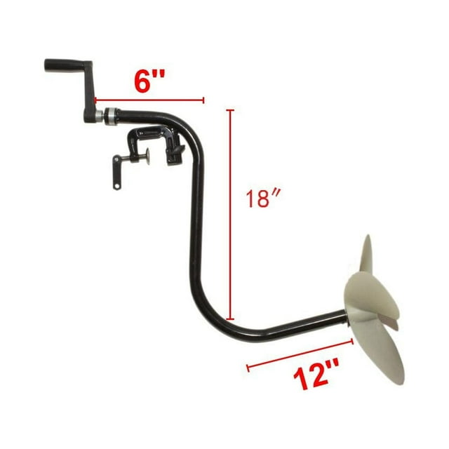 Generic Hand Operated Outboard Motor Inflatable Boat Trolling Motor ...